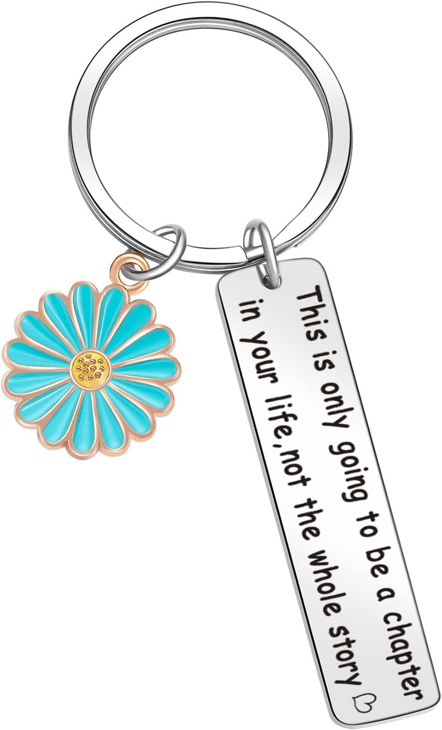 Lawq New Adventure Keyring Mental Health Awareness Gift New Life ...