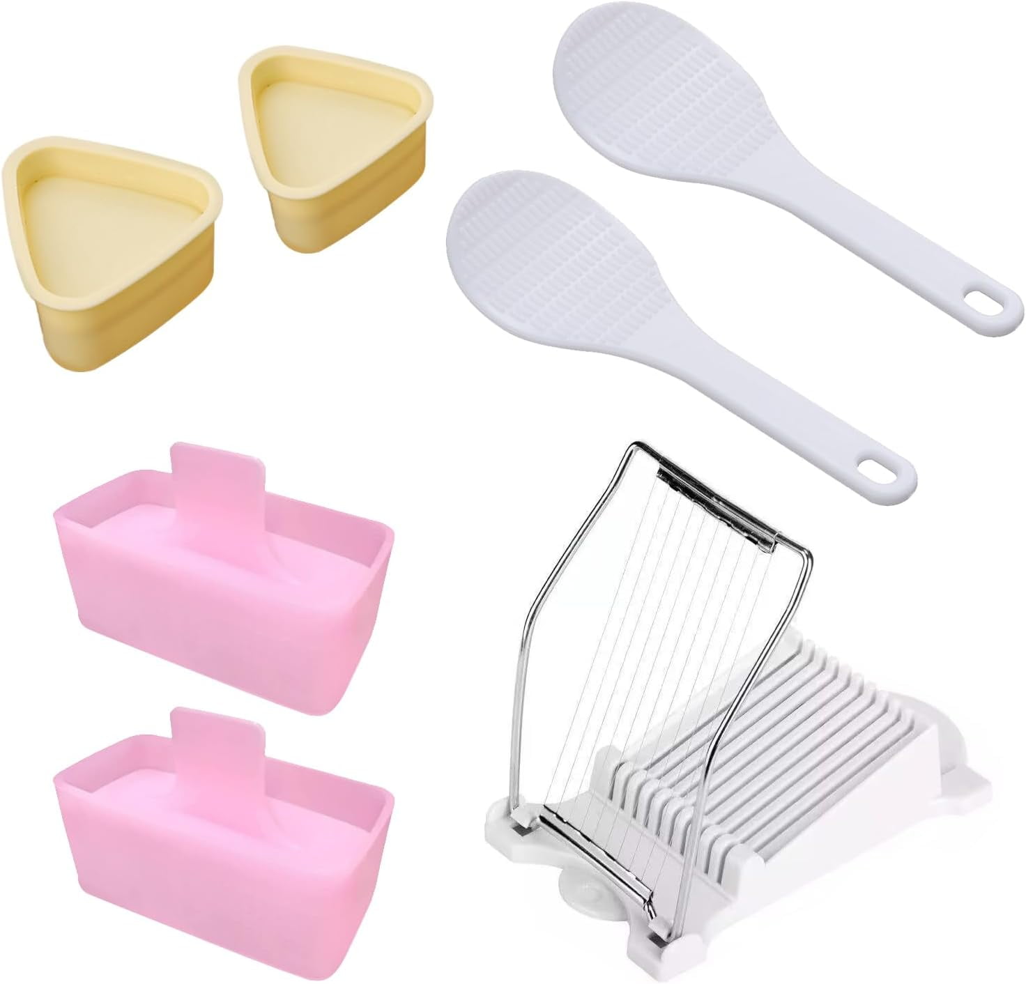 Lawq Onigiri Mold,Musubi Press Mold,Triangle Rice Ball Mold, Musubi ...