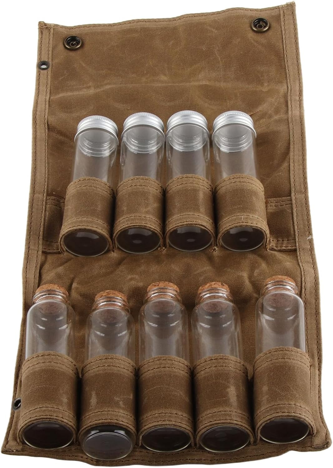 Lawq Portable Spice Bag Canvas Travel Spice Kit Camping Spice Kit ...