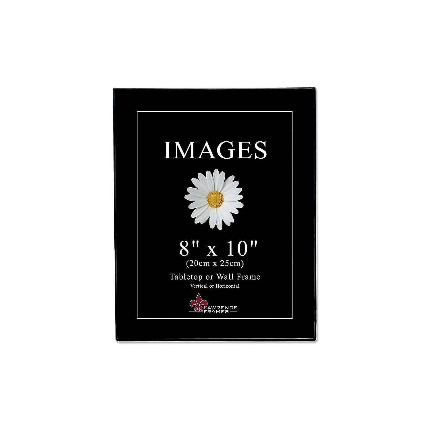 Lawrence Frames 350080 8 x 10 Images Black Frame - Pack of 6 - Walmart.com