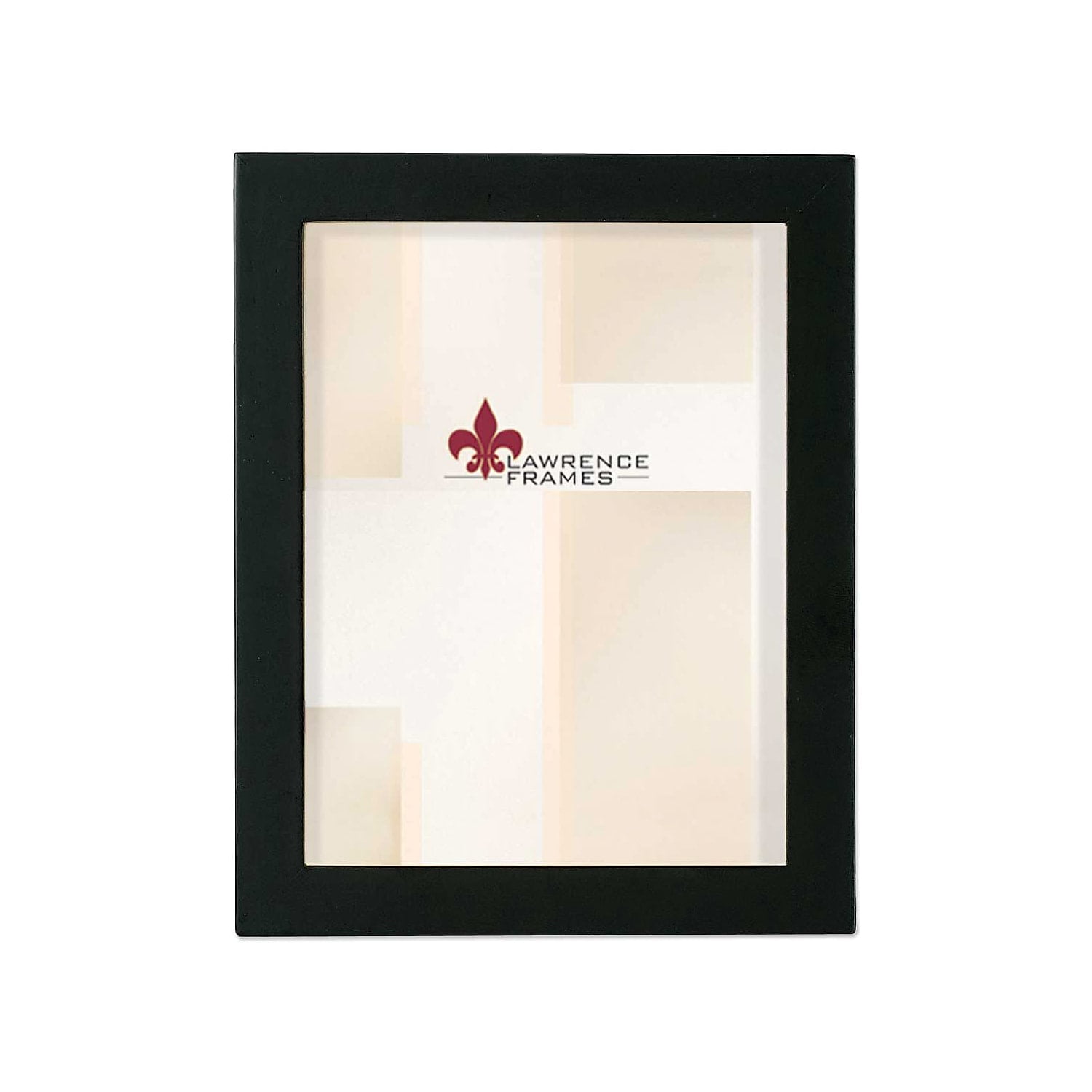 Lawrence Frames 4x5 Black Wood Picture Frame - Gallery Collection ...