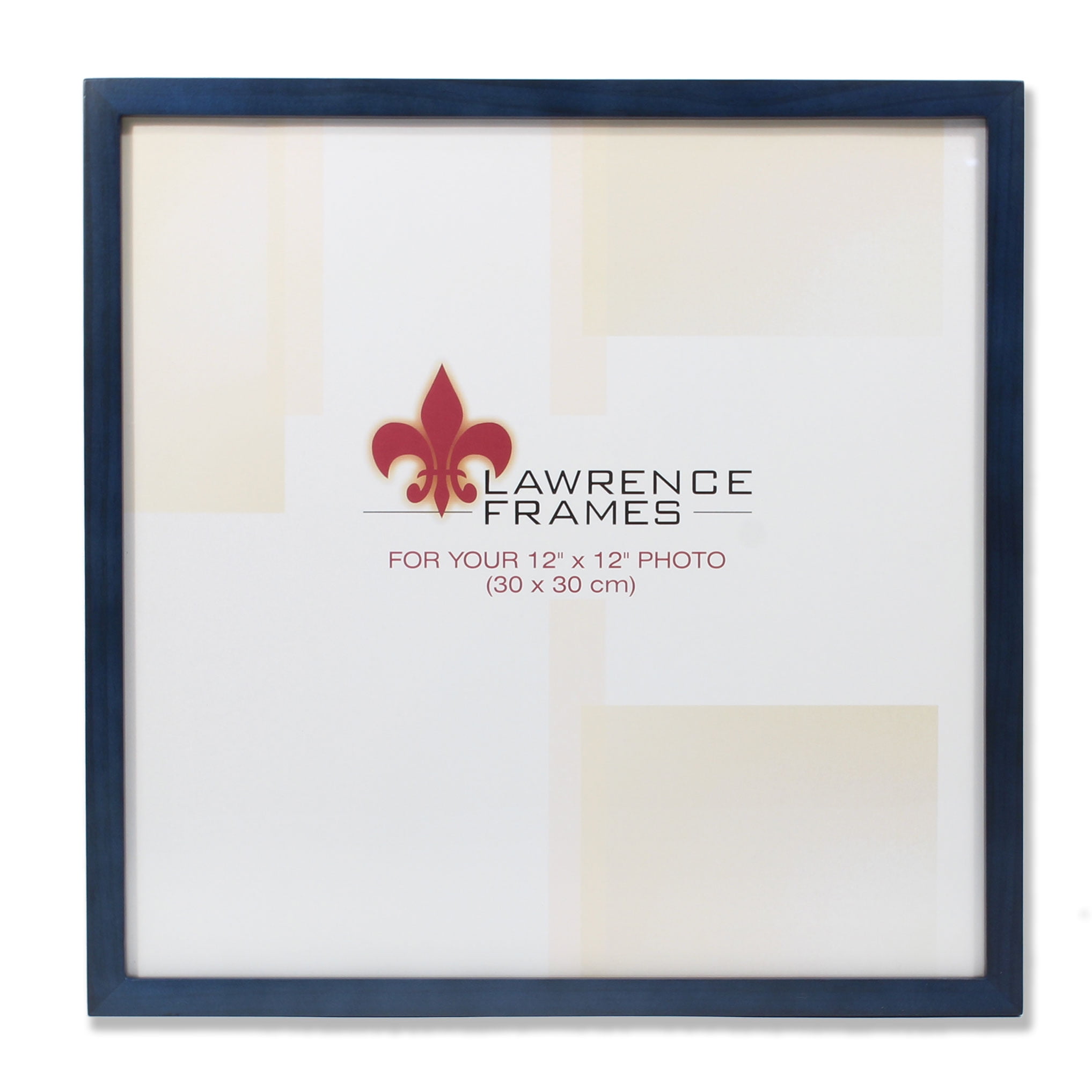 Lawrence Frames 755712 Blue Wood 12x12 Picture Frame - Gallery ...