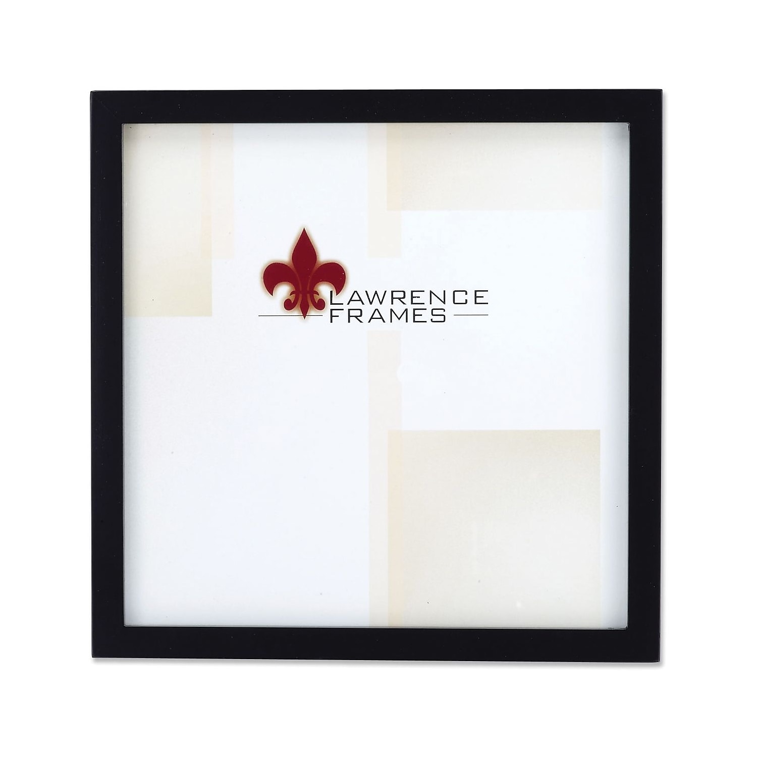 Lawrence Frames Black Wood 10x10 Picture Frame Walmart lawrence-frames-black-wood-10x10-picture-frame-walmart