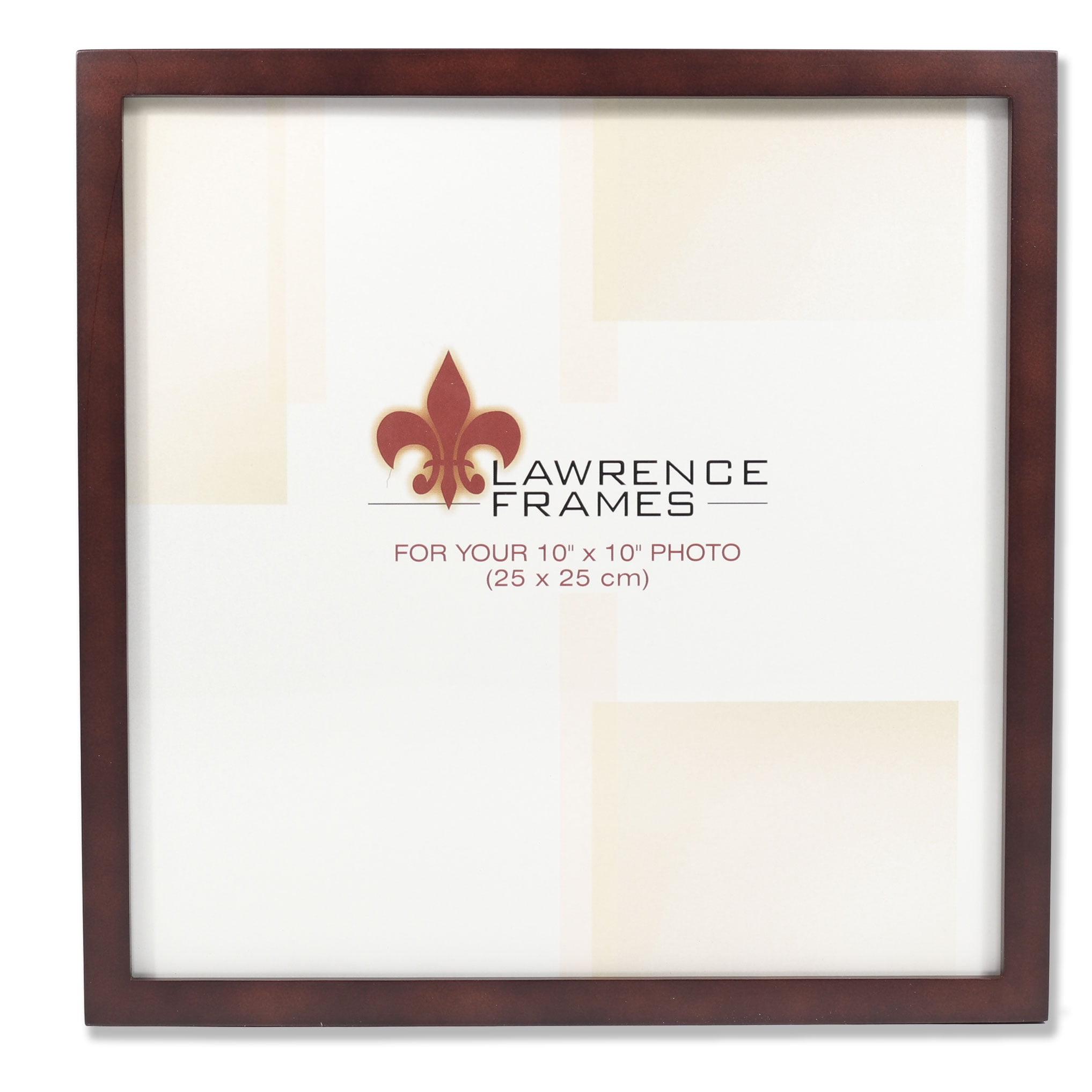 Lawrence Frames Gallery Collection 10" x 10" Espresso Wood Picture ...