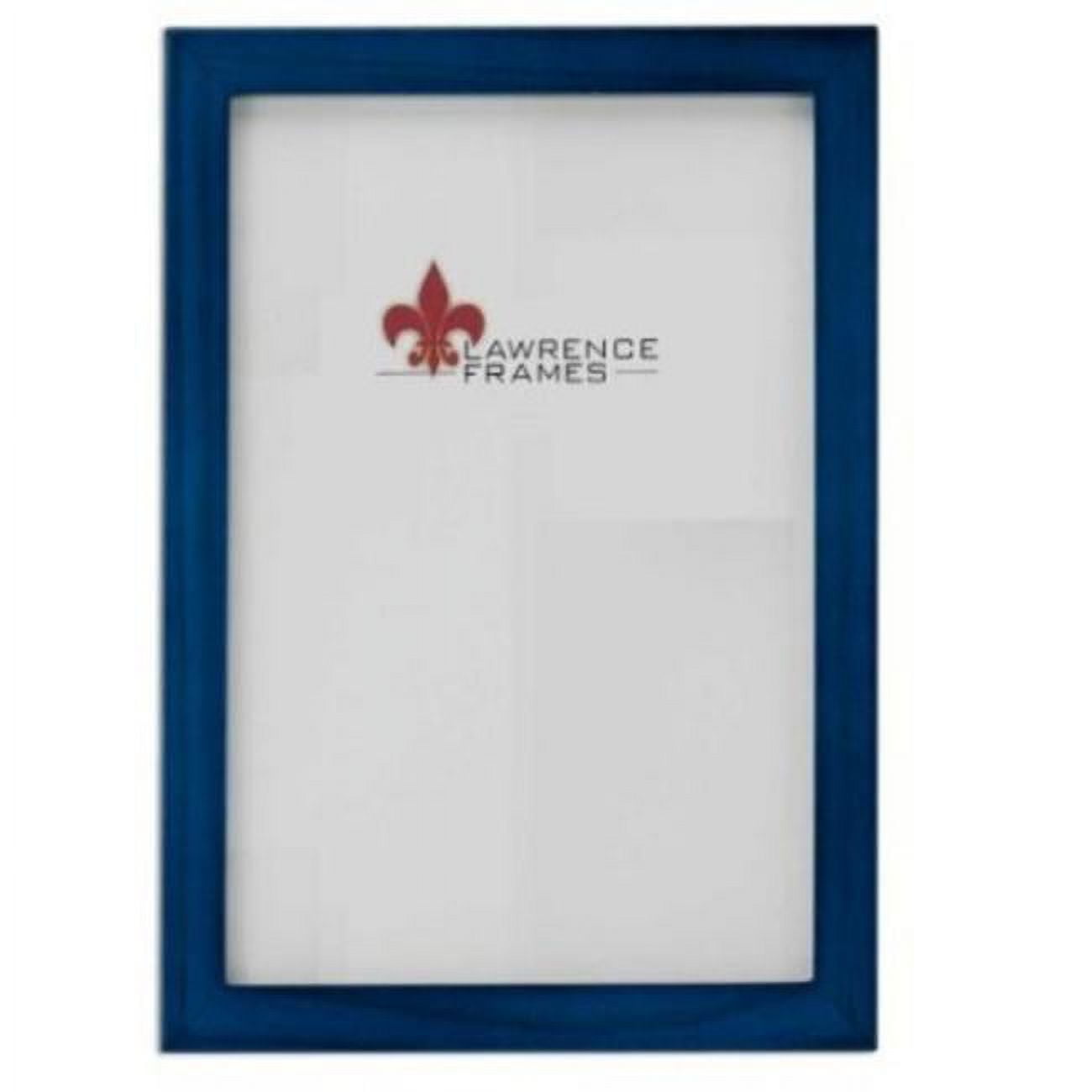 Lawrence Frames Lawrence Frames 11x14 Blue Wood Picture Frame - Gallery ...