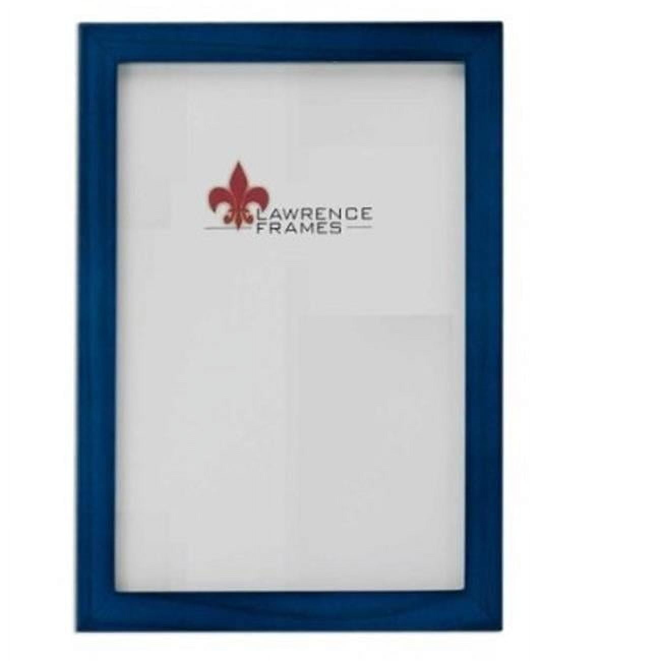 Lawrence Frames Lawrence Frames 2x3 Blue Wood Picture Frame - Gallery ...