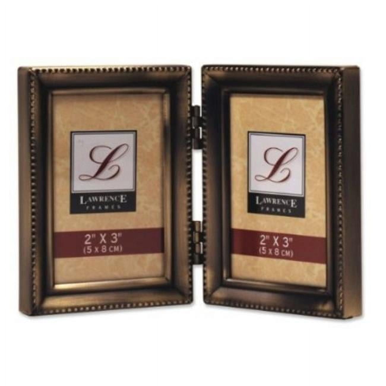 Lawrence Frames Lawrence Frames Antique Gold Brass 2x3 Picture Frame ...