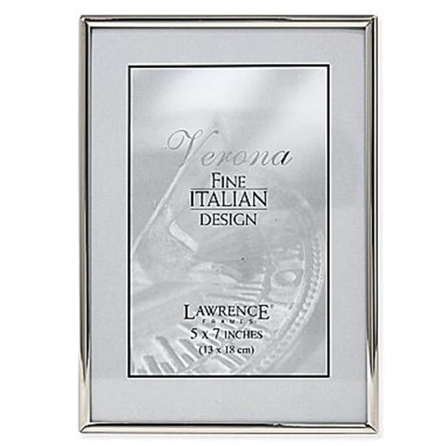 Lawrence Frames Silver Metal Picture Frame - Walmart.com