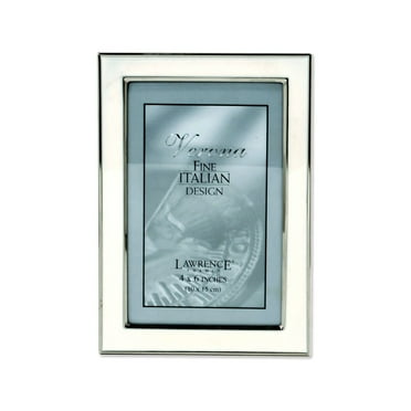 5x7 Hinged Double Simply Silver Metal Picture Frame - Walmart.com