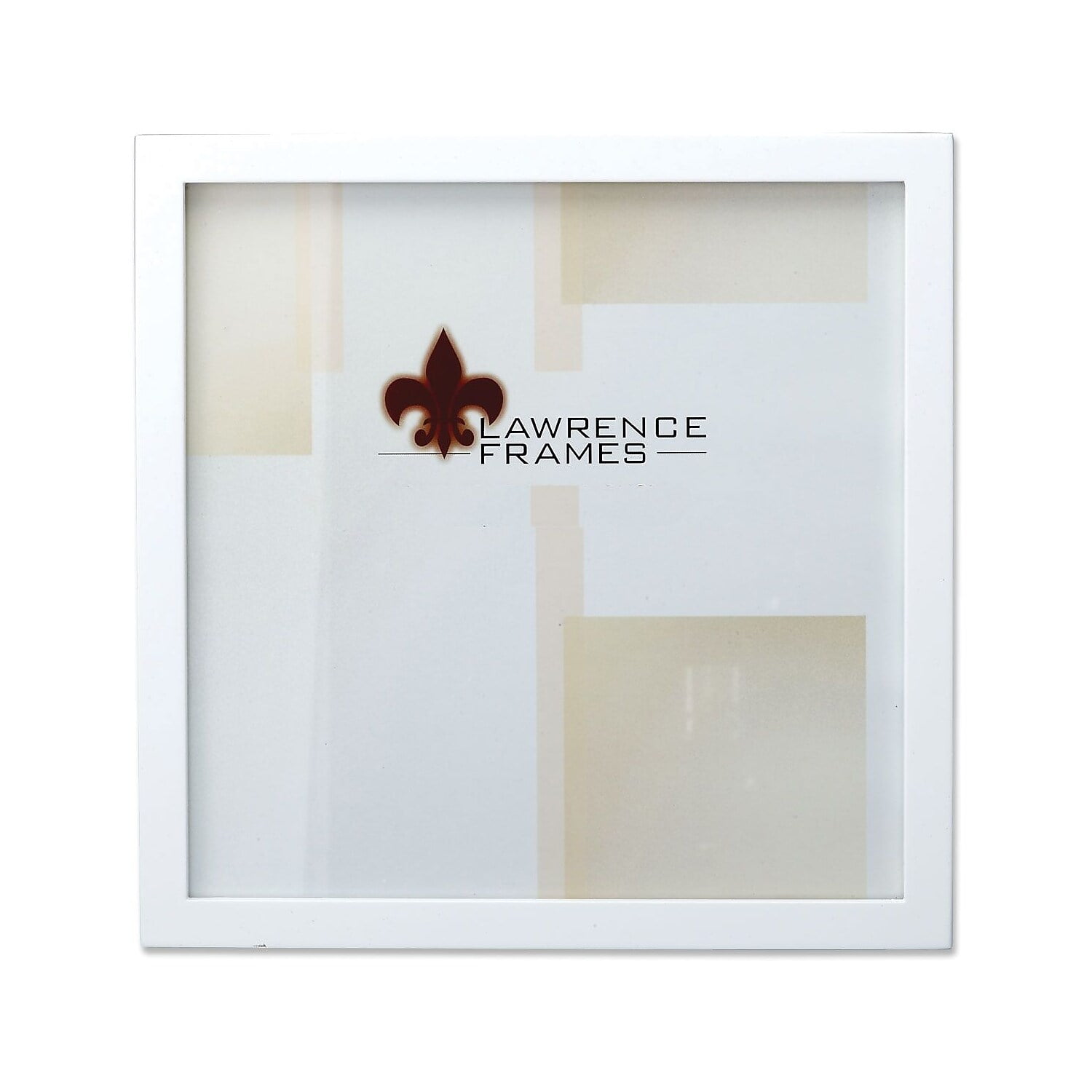 Lawrence Frames White Wood 8x8 Picture Frame - Gallery Collection ...