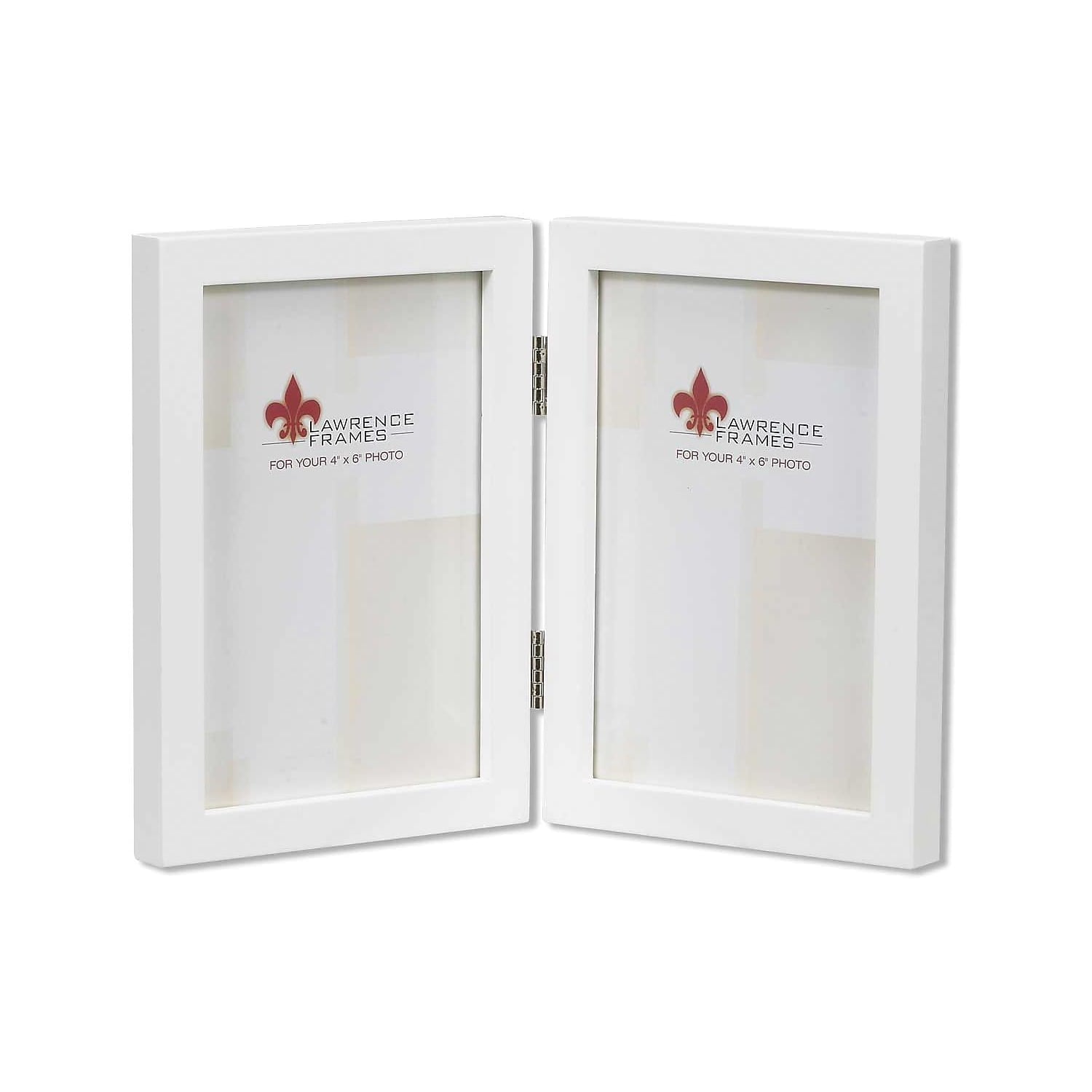Lawrence Frames Wood Double Hinged Vertical Picture Frame - Walmart.com