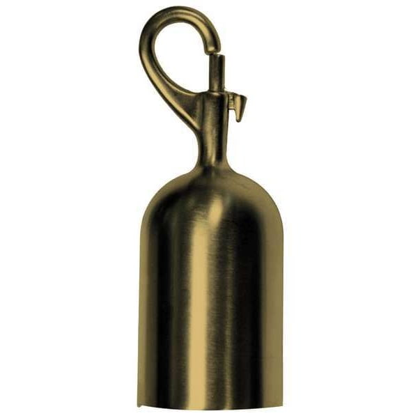 Lawrence Metal Post Rope Snap End, Satin Brass ROPEEND-SNAP-2S ...