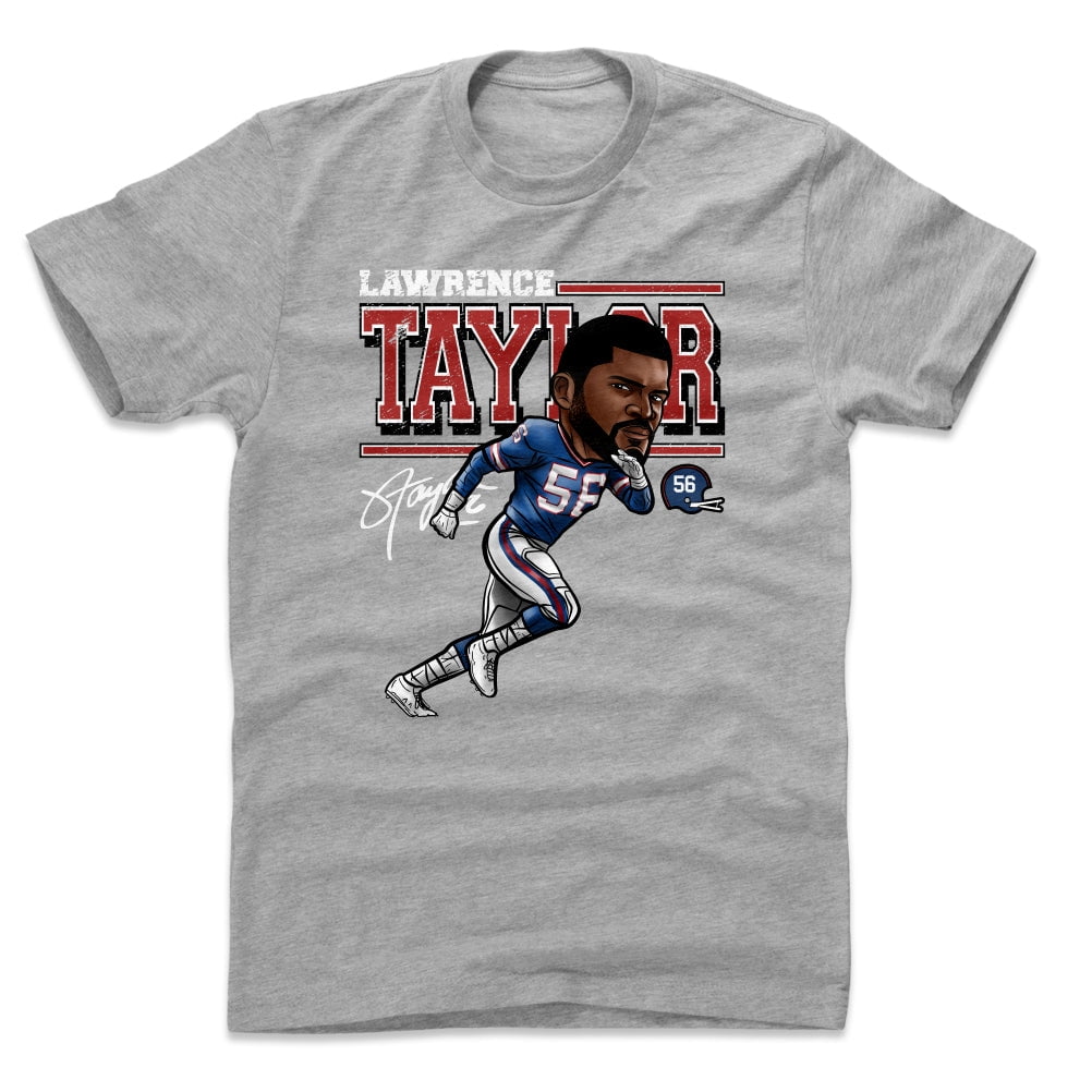 Lawrence Taylor Cartoon WHT Vintage T-shirt, Sport shirt, Game Day ...