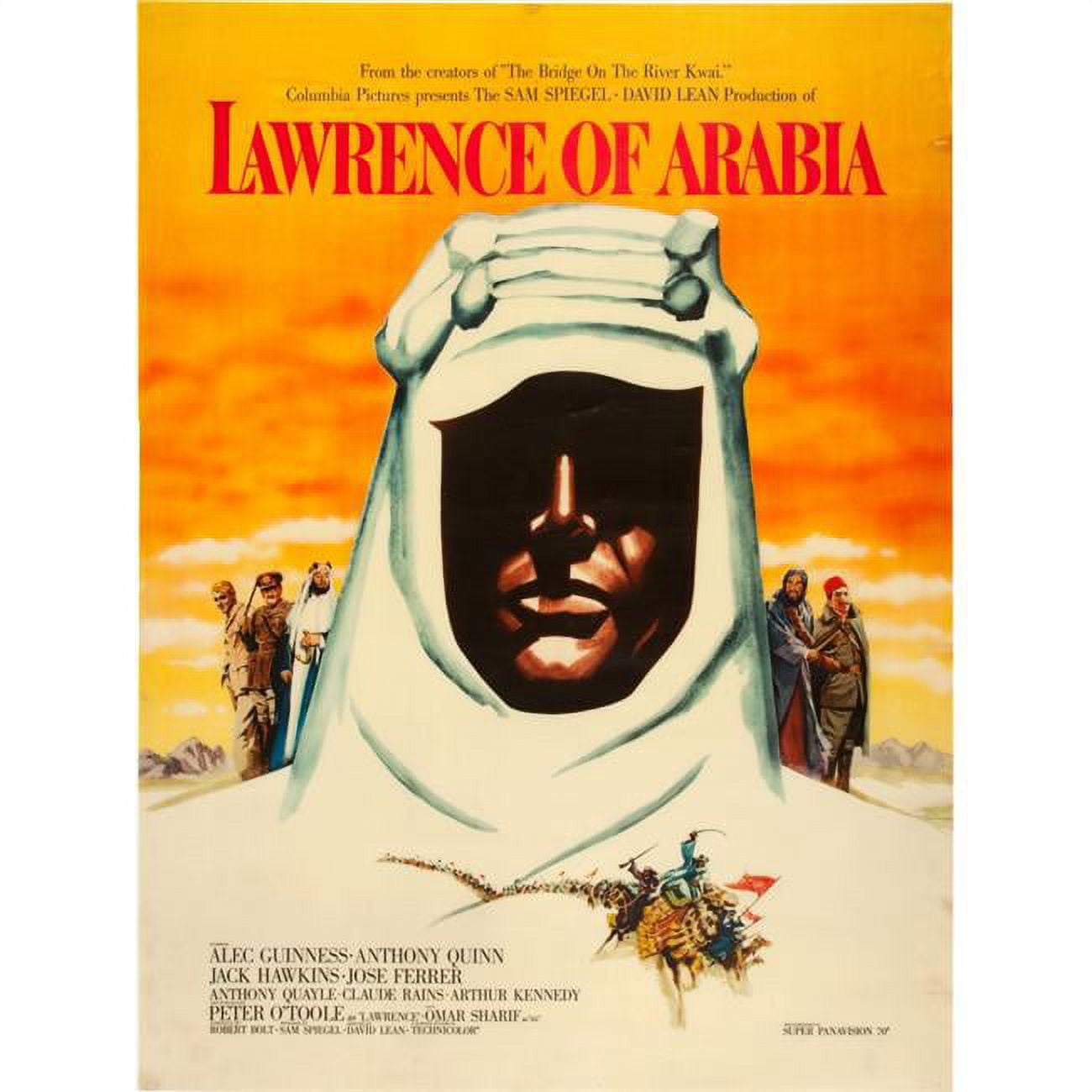 Lawrence of Arabia 1962 Movie Poster Masterprint - 24 x 36 - Large ...