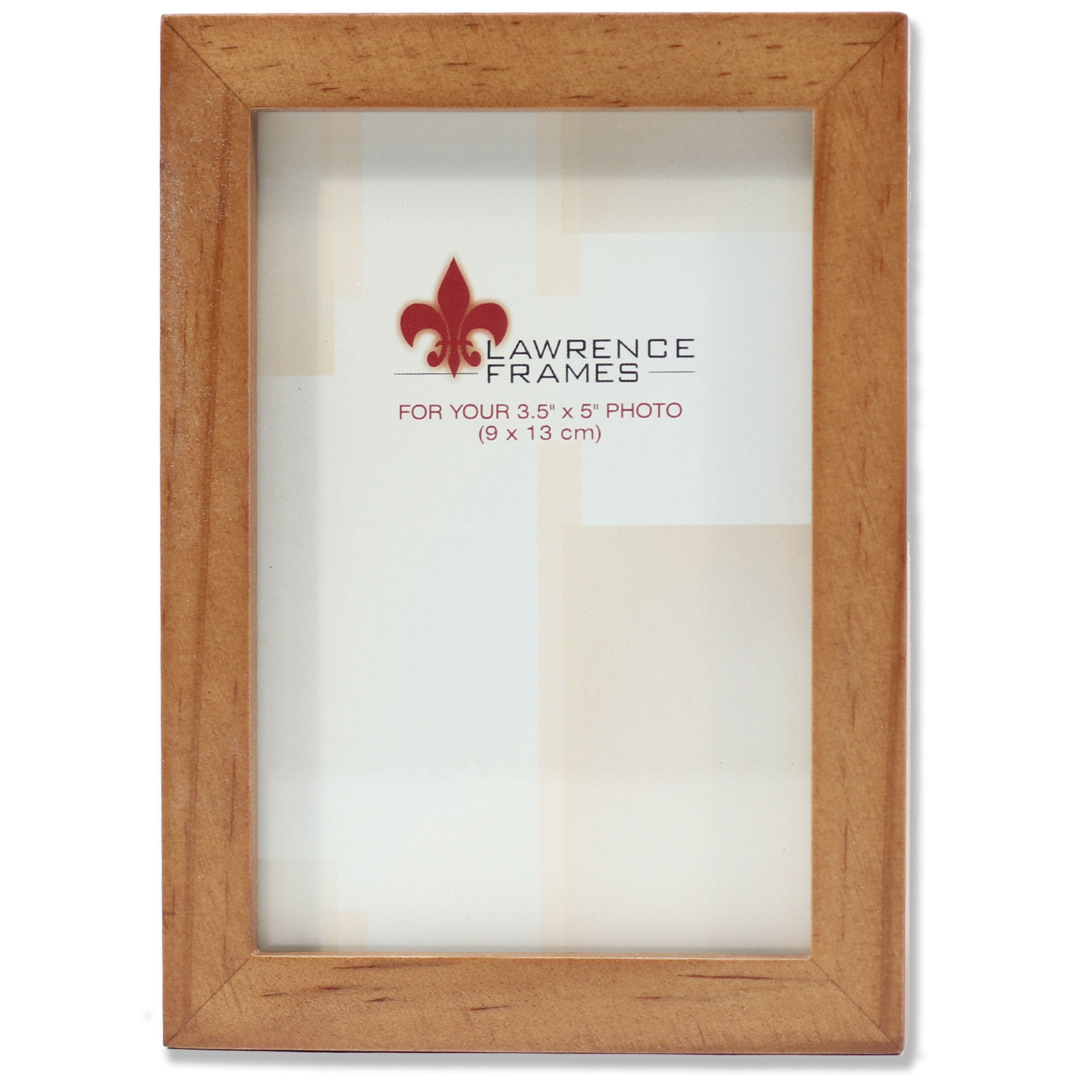 Nutmeg Square-Corner 3-1 2x5 frame by Lawrence - 3.5x5 - Walmart.com