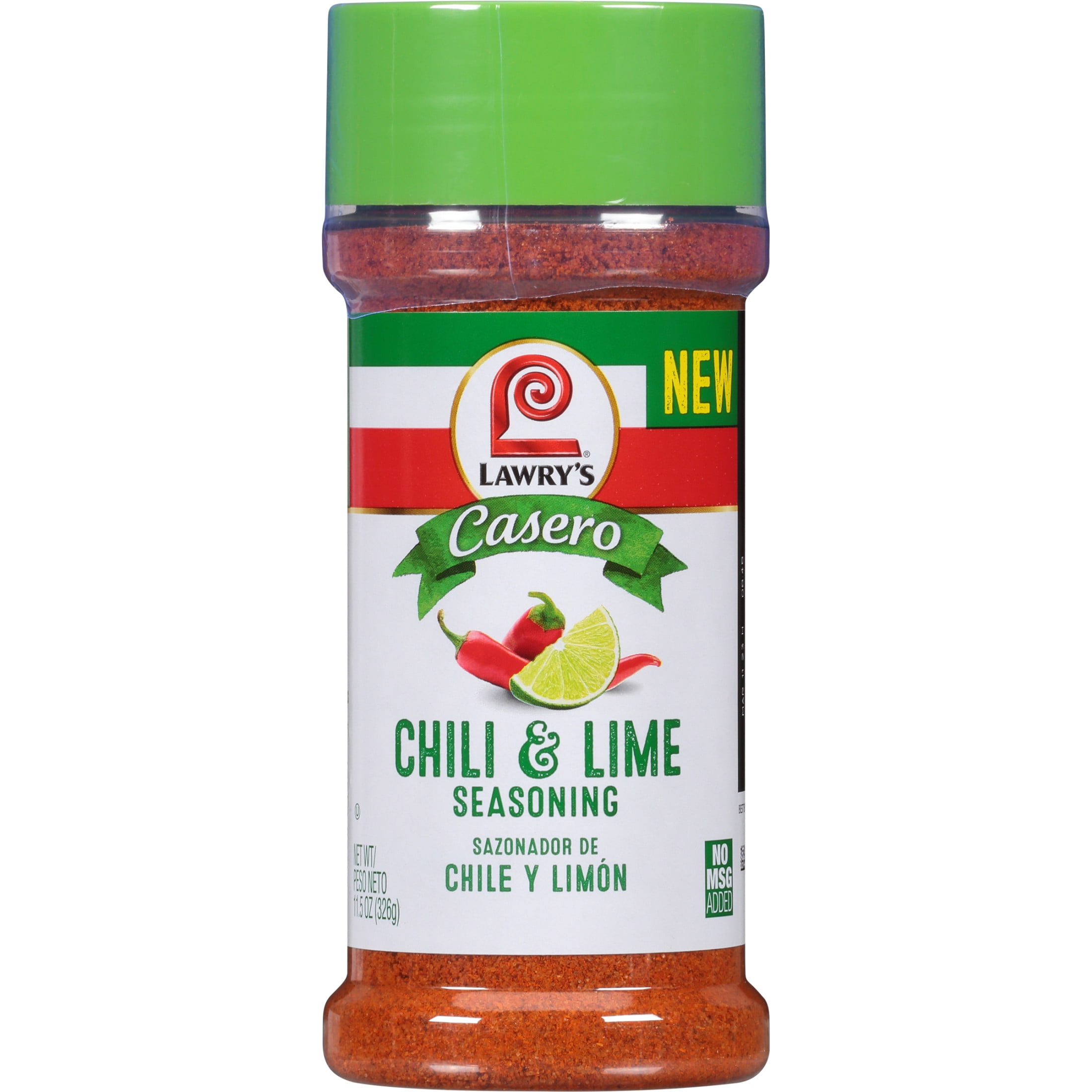 Lawry's Casero Kosher Chili and Lime Seasoning, 11.5 oz Bottle ...