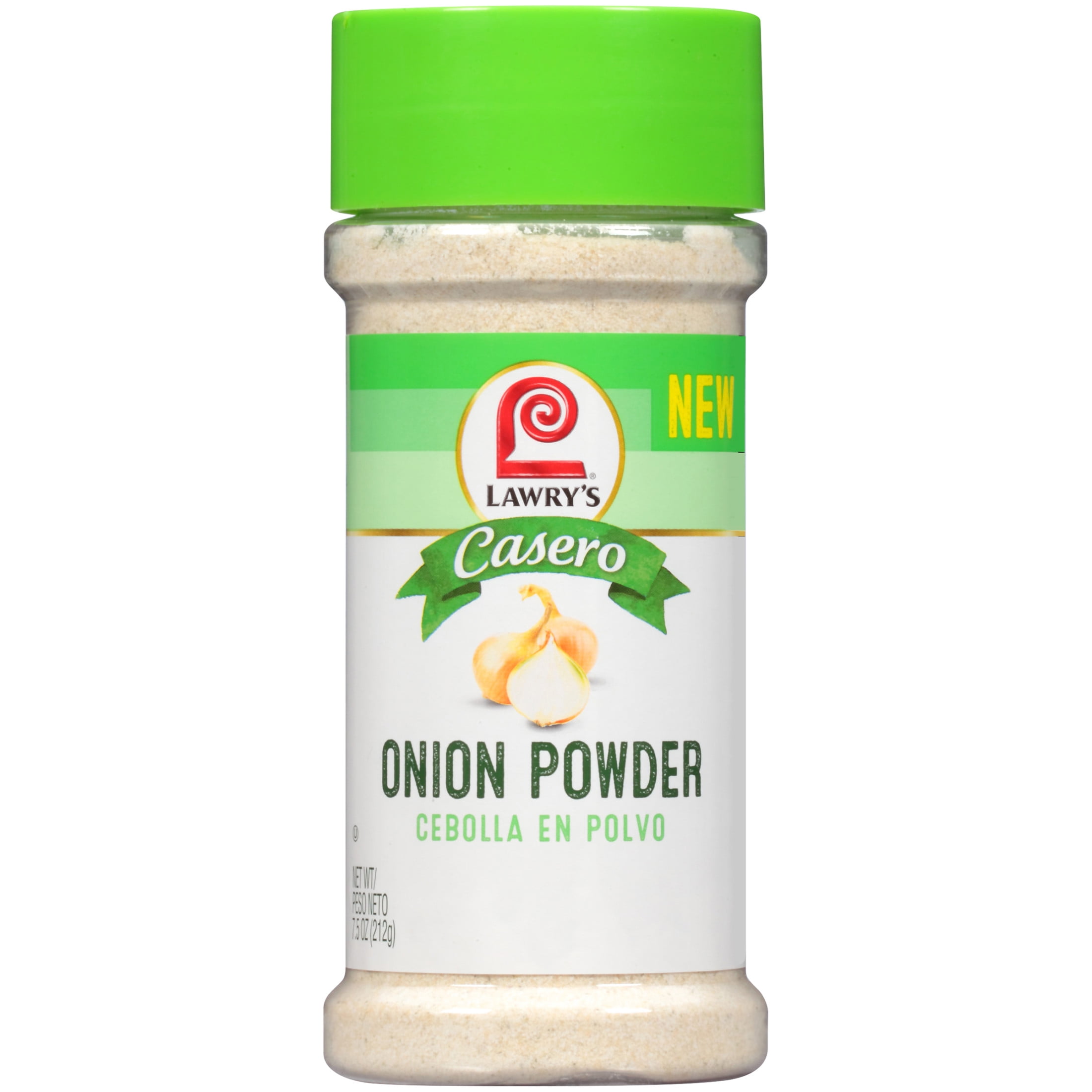 Lawry's Casero Kosher Onion Powder, 7.5 oz Bottle, Dehydrated and ...