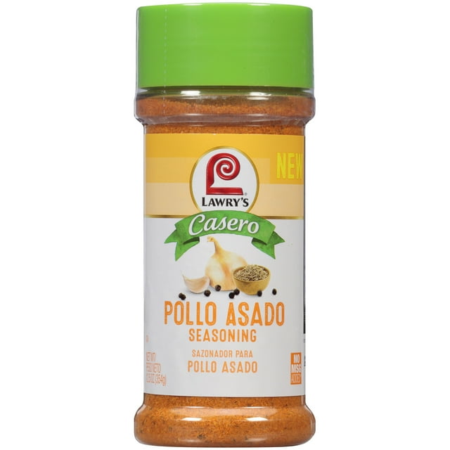 Lawry's Casero Pollo Asado Seasoning, 12.5 oz - Walmart.com
