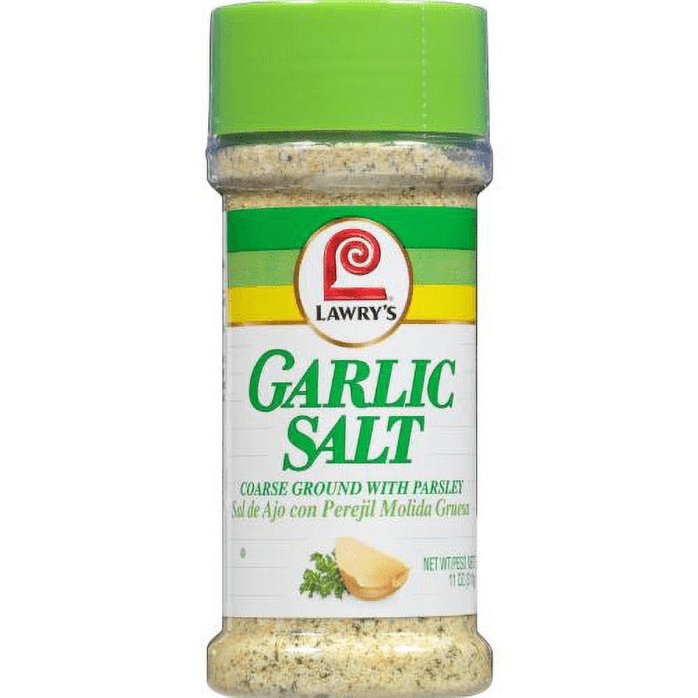 Lawry's Classic Garlic Salt Shaker Coarse Ground 11 oz (Pack of 2 ...