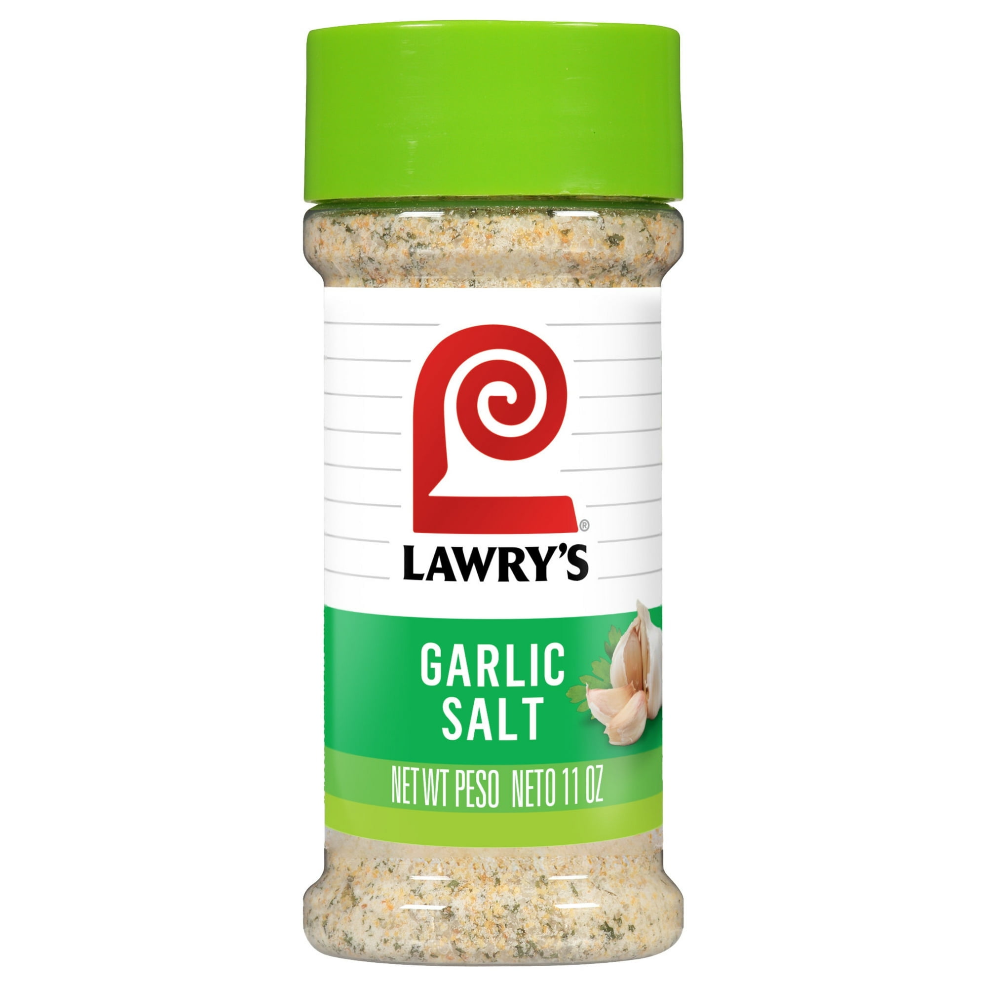 Lawry's Kosher Classic Coarse Ground Garlic Salt, 11 oz Bottle ...
