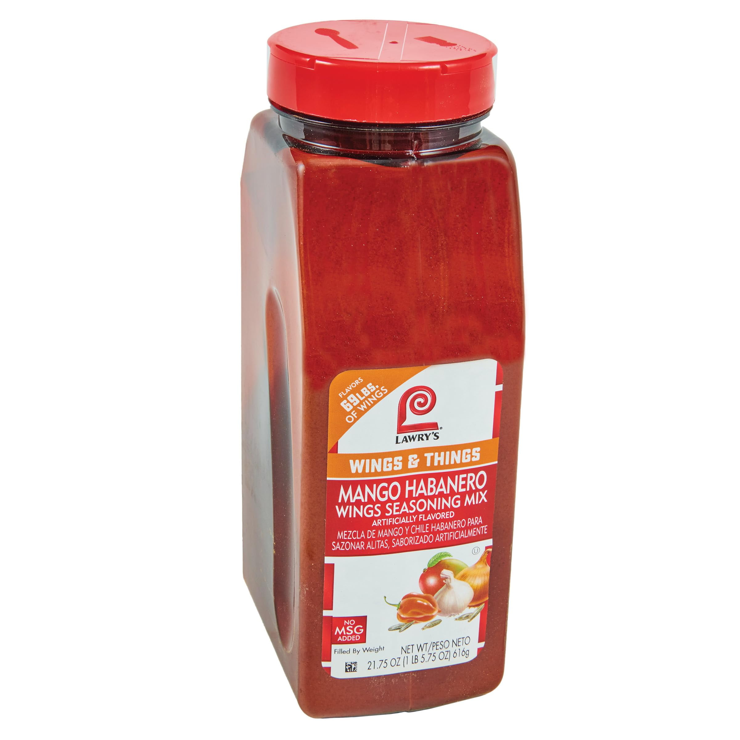 Lawry's Mango Habanero Wings BCF26 Seasoning Mix, 21.75 oz - One 21.75 ...