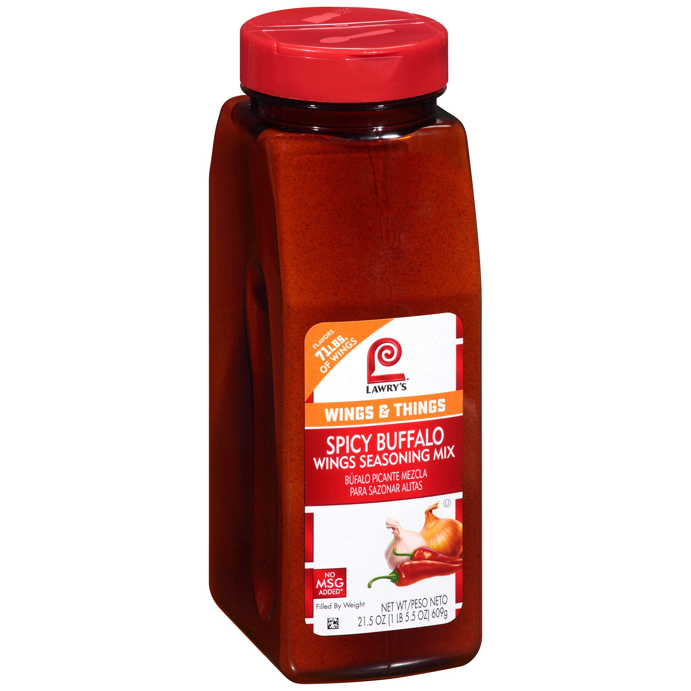 Lawry's Spicy Buffalo Wings Seasoning Mix, AIS1 oz - Ounce Container of ...