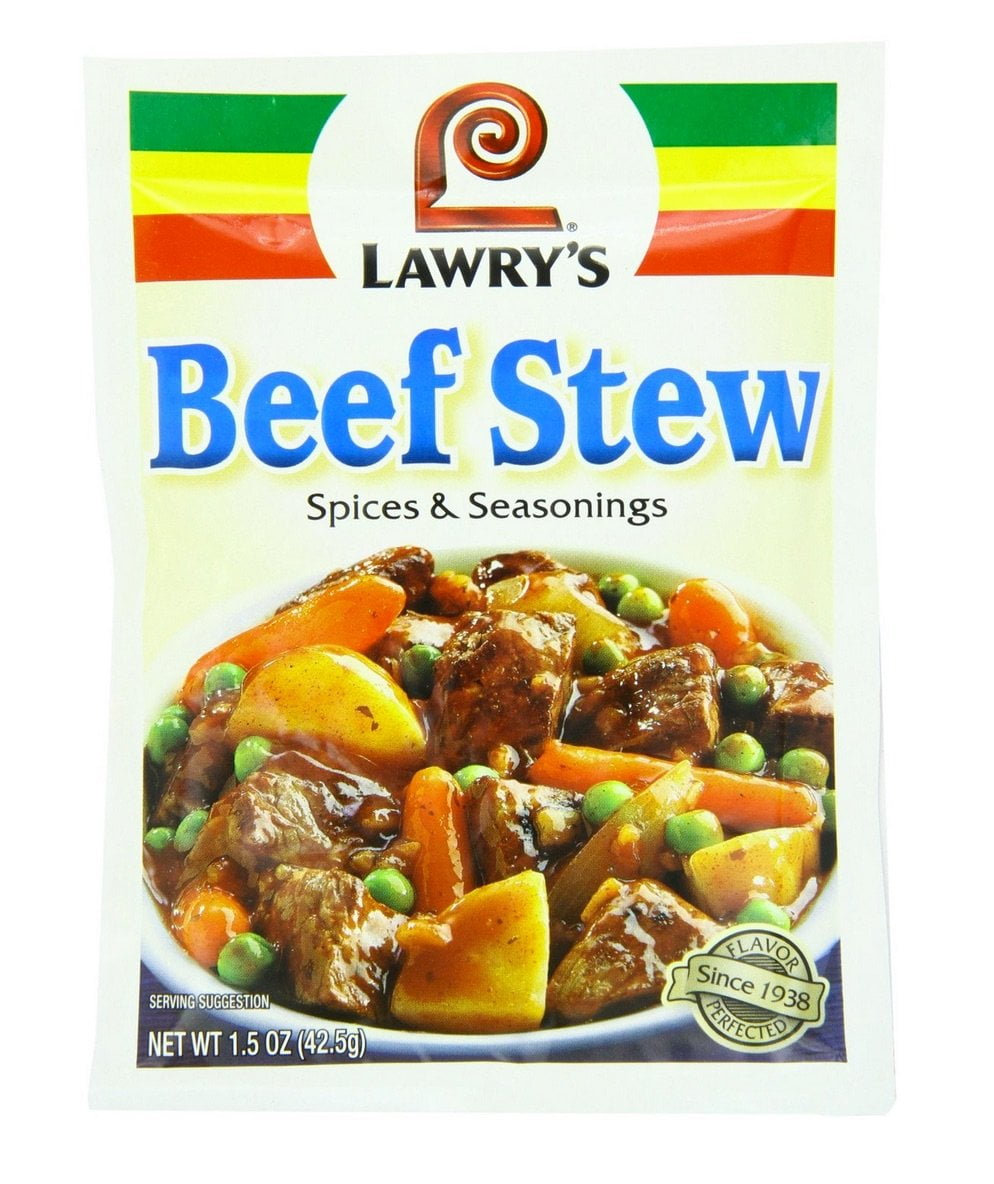 Lawrys Beef Stew Seasoning MSF2 Mix Packet 3 Pack - Walmart.com