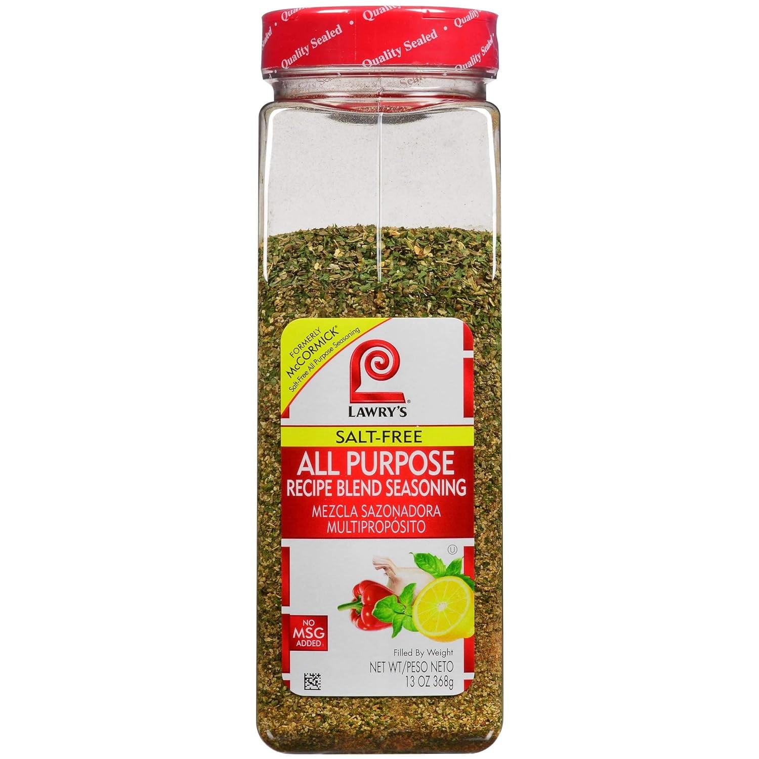 Lawrys Salt Free All Purpose Recipe Blend Seasoning, 13 Ounce - 6 per ...