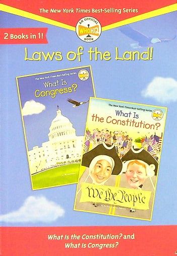 Laws of the Land! 2 Books in 1 (Constitution/Congress, WhoHQ) - Walmart.com