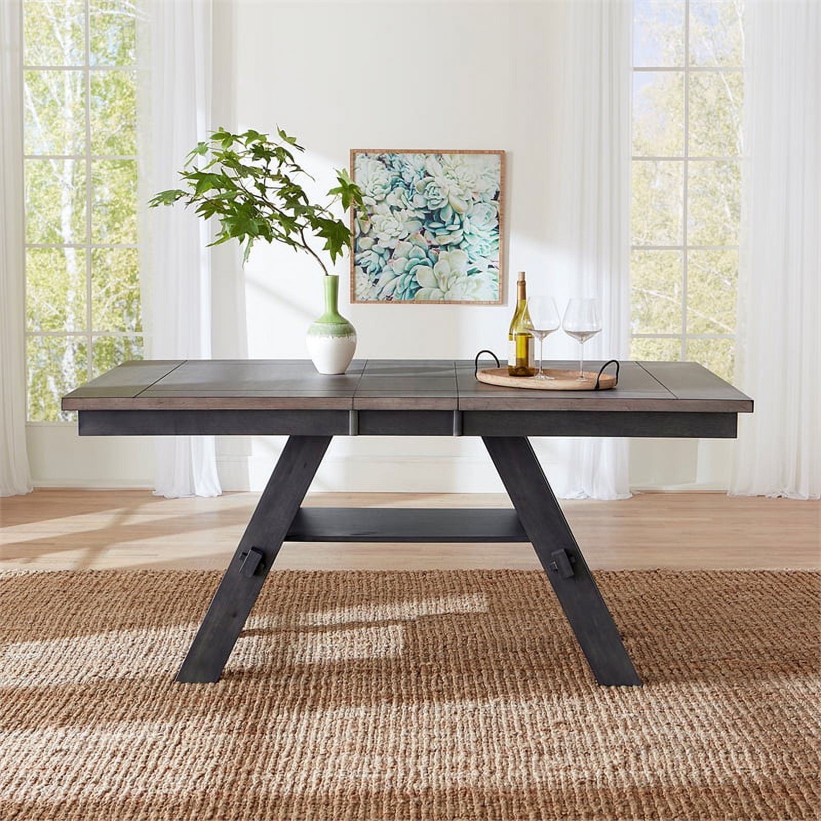 Lawson Gathering Table Set in Gray - Walmart.com