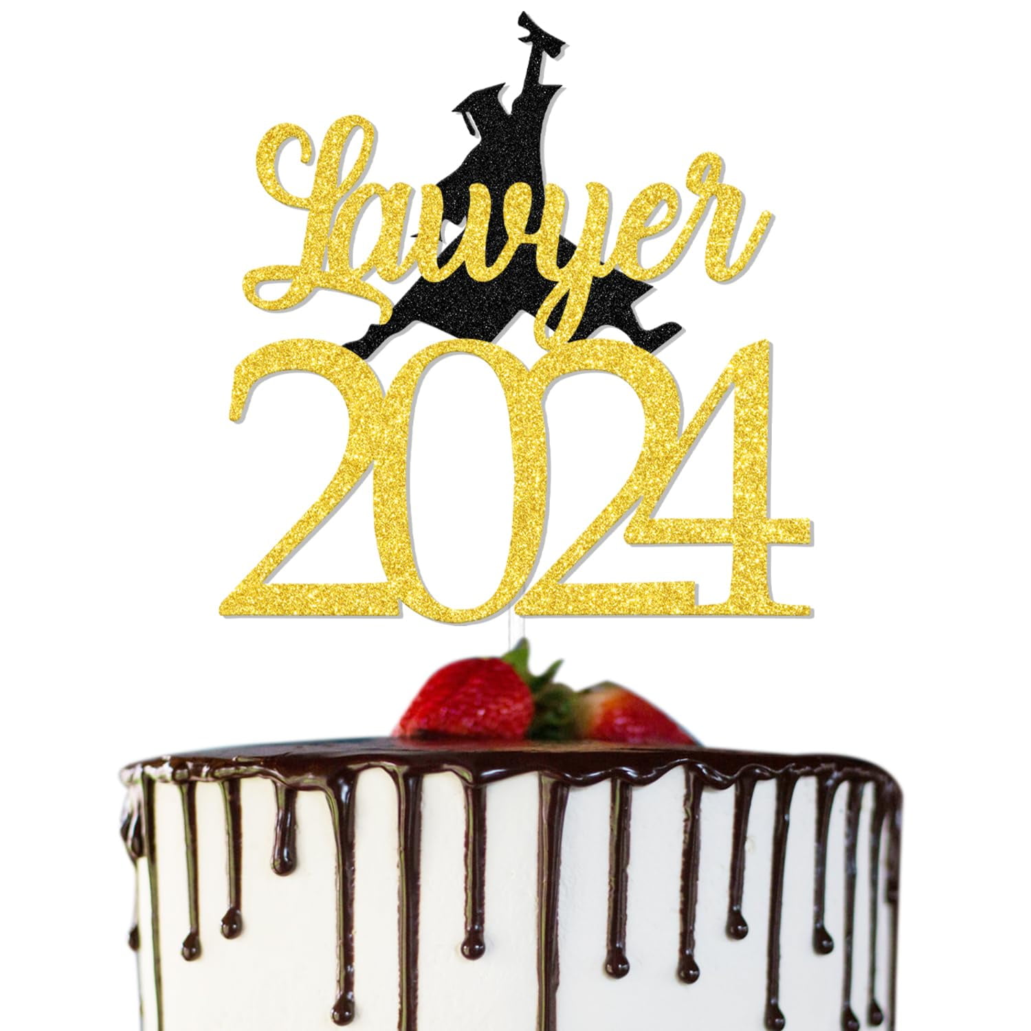 Lawyer Graduation Cake Topper, Congrats Lawyer BSL1 Cake Topper, Law ...