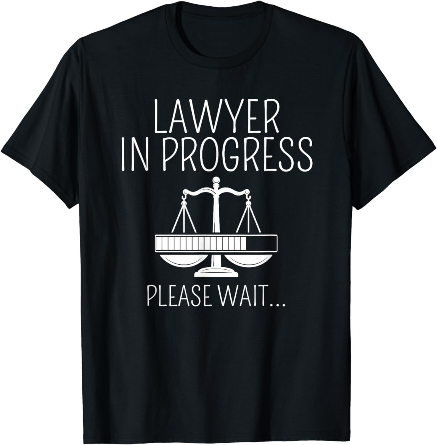 Lawyer In Progress Law School Future Attorney Profession T-Shirt ...