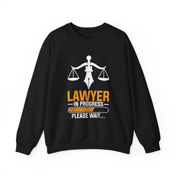 Lawyer In Progress Please Scales of Justice Legal Student Tee, Lawyer ...