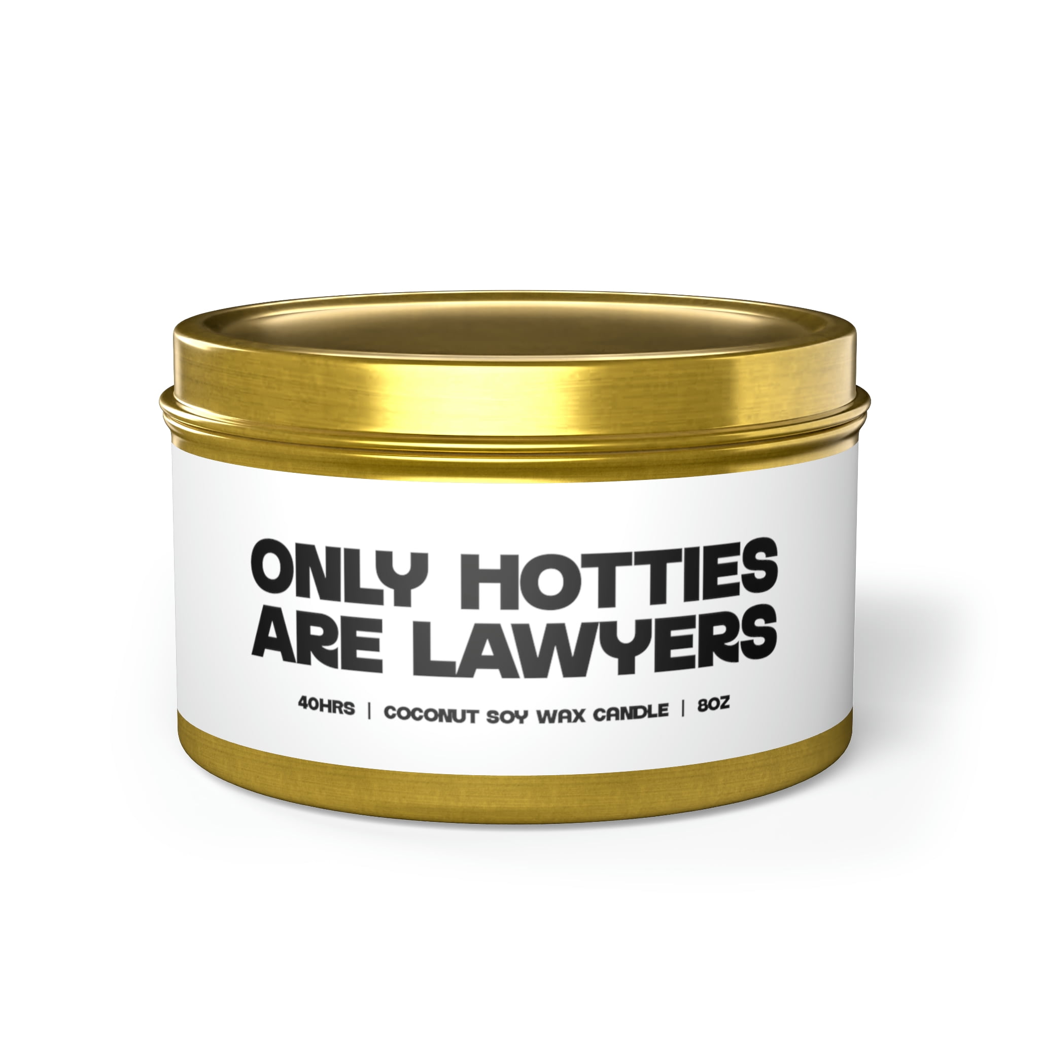Lawyer Law School Student Graduation Tin Candle Gift Decor Vanilla ...