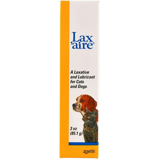 Lax'aire Laxative and Lubricant for Dogs and Cats, 3oz - Digestion and ...