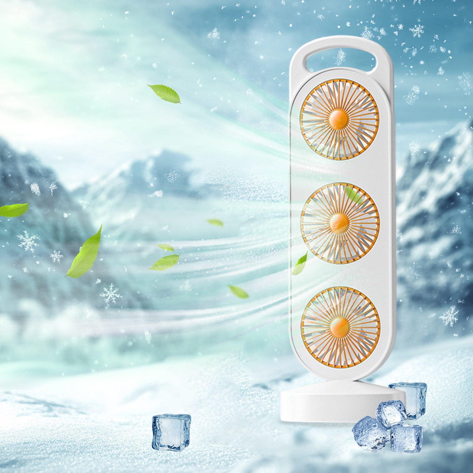 Laxazopa USB Desktop Portable Fan, 3-Speed Portable Cooling Tower with ...