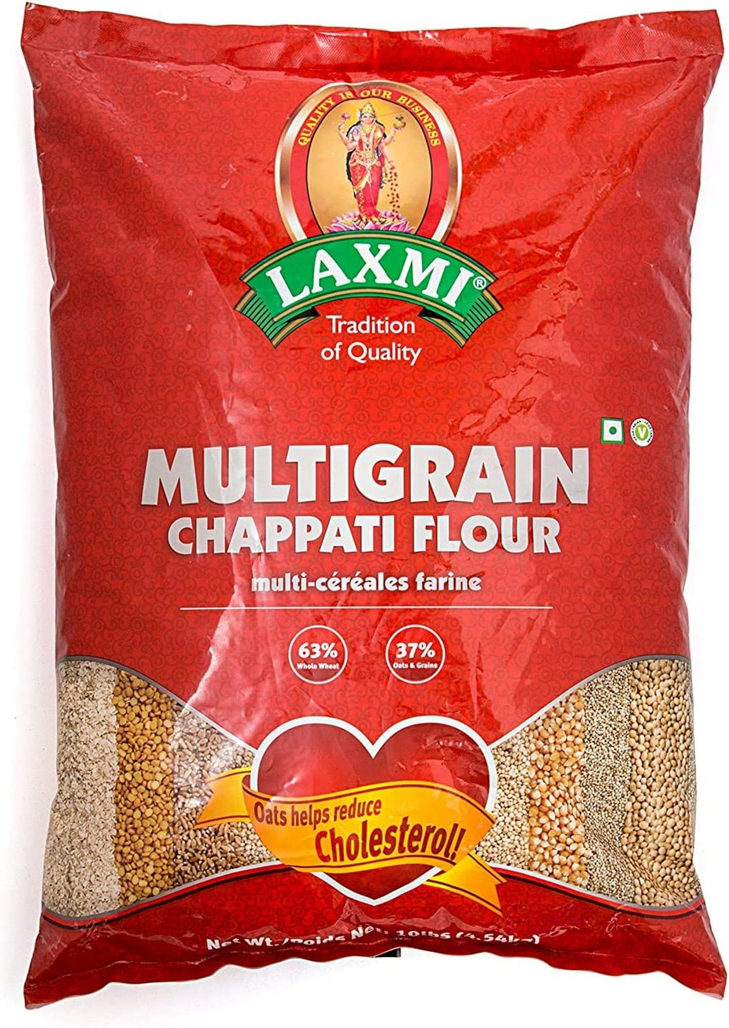 Laxmi Multigrain Chapati Flour 10lb - Walmart.com