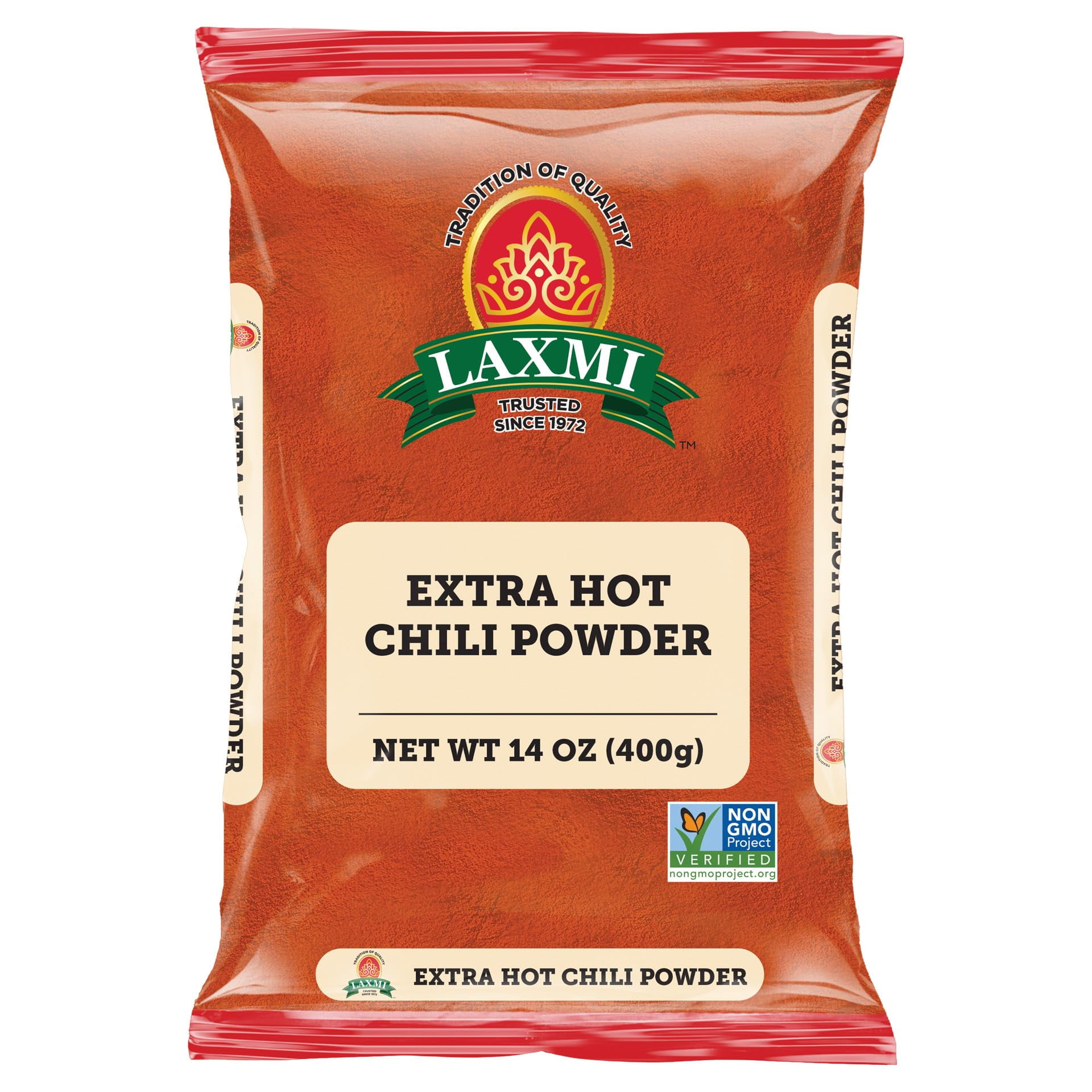 Laxmi Red Chilli Powder (Xtra MDA05 Hot) - 14oz (400g) - Walmart.com