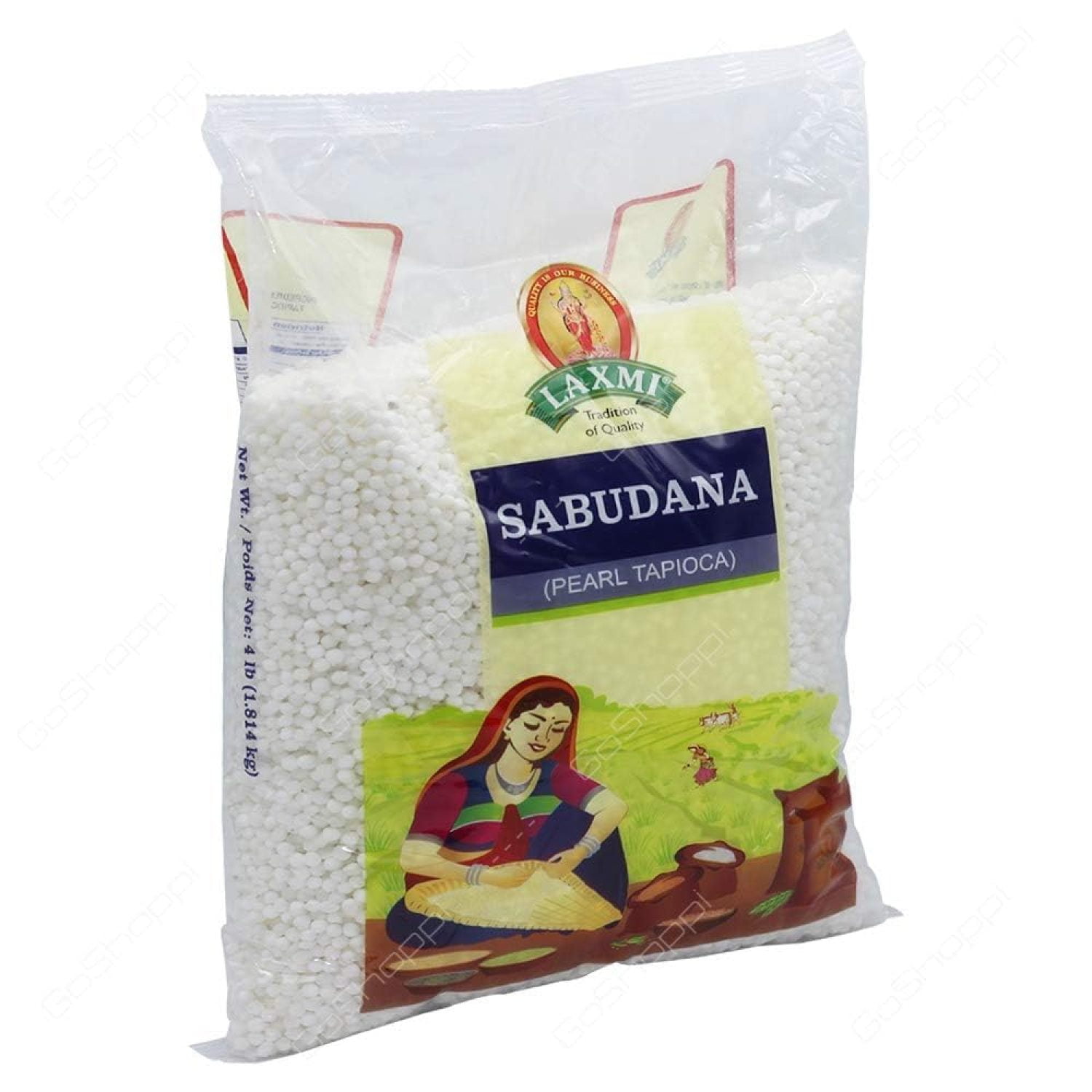 Laxmi Sabudana pearl tapioca 4 lb - Walmart.com