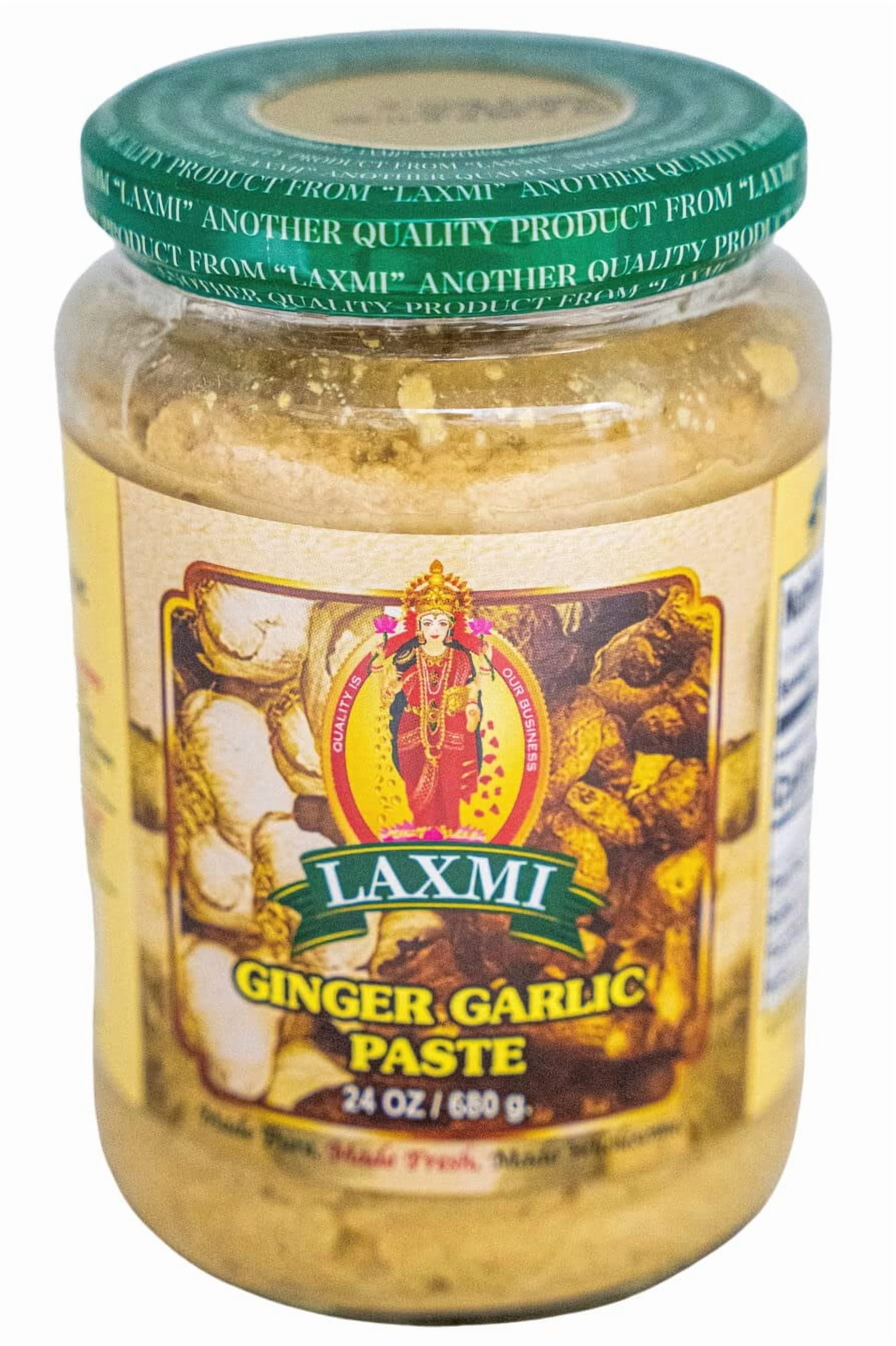 Laxmi Traditional Indian Ginger ESF27 Garlic Cooking Paste - 24oz ...