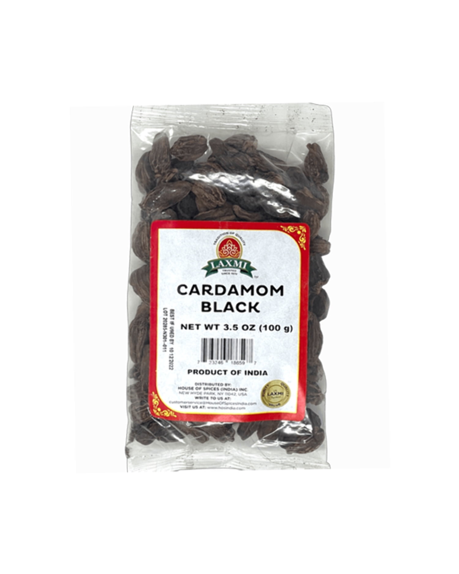Laxmi brand Black Cardamom 100g - Walmart.com