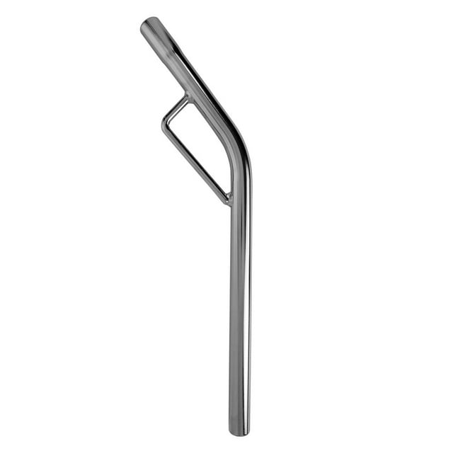 Lay-Back steel Seat Post W/Support Steel 20.7mm W/7/8 Top Chrome ...