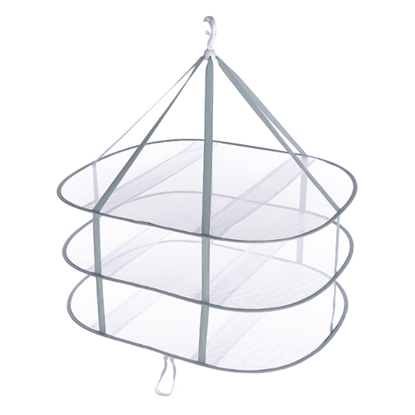 Lay Flat Dryer Mesh Clothes Drying Rack Sweater Drying Net with ...