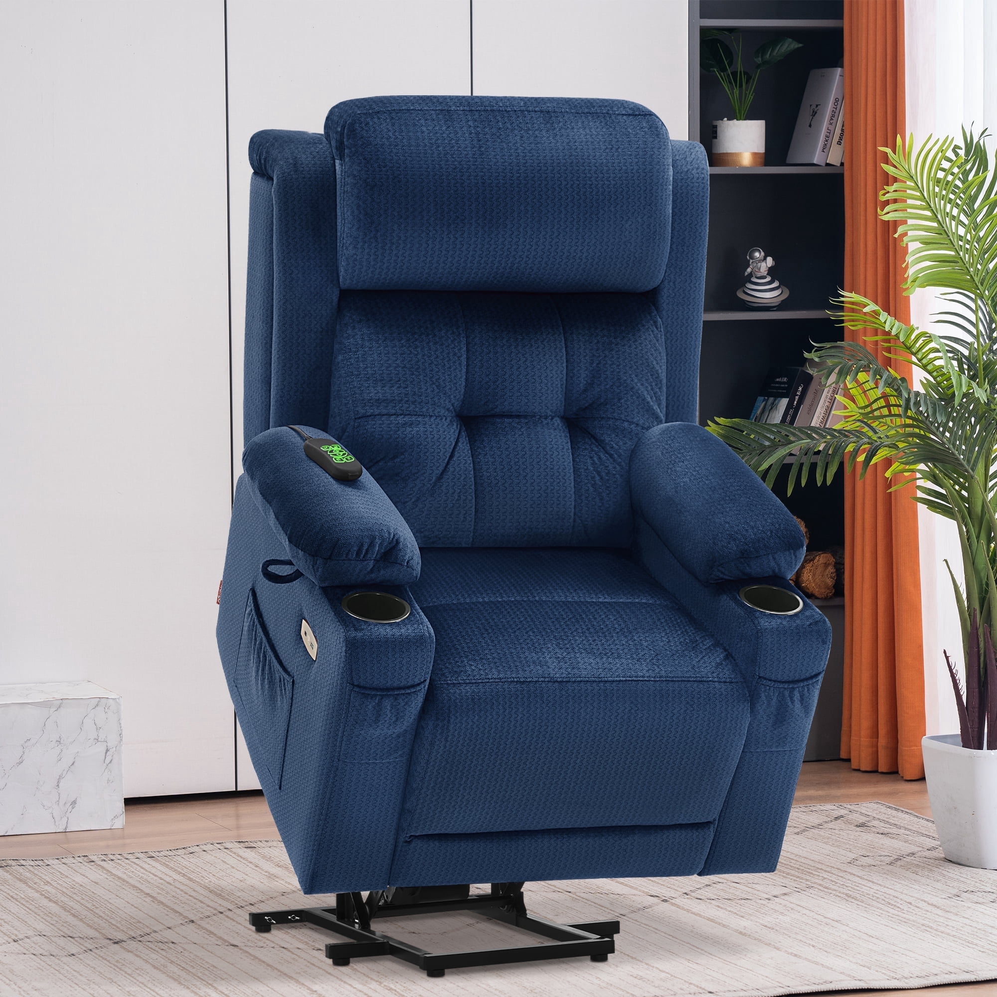 MCombo Lay Flat Dual Motor Power Lift Recliner for Big and Tall ...
