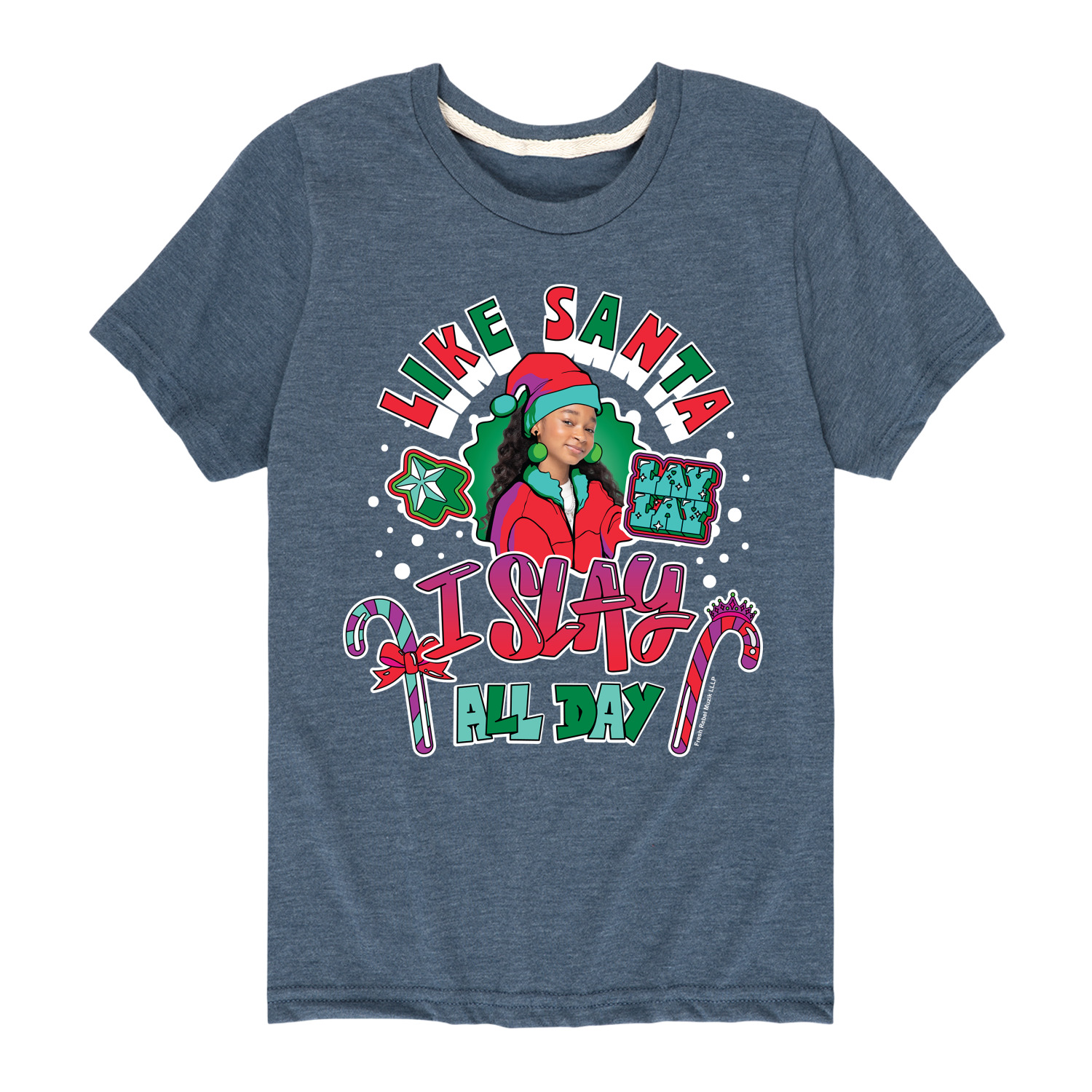 Lay Lay - I Slay All Day - Toddler And Youth Short Sleeve Graphic T ...