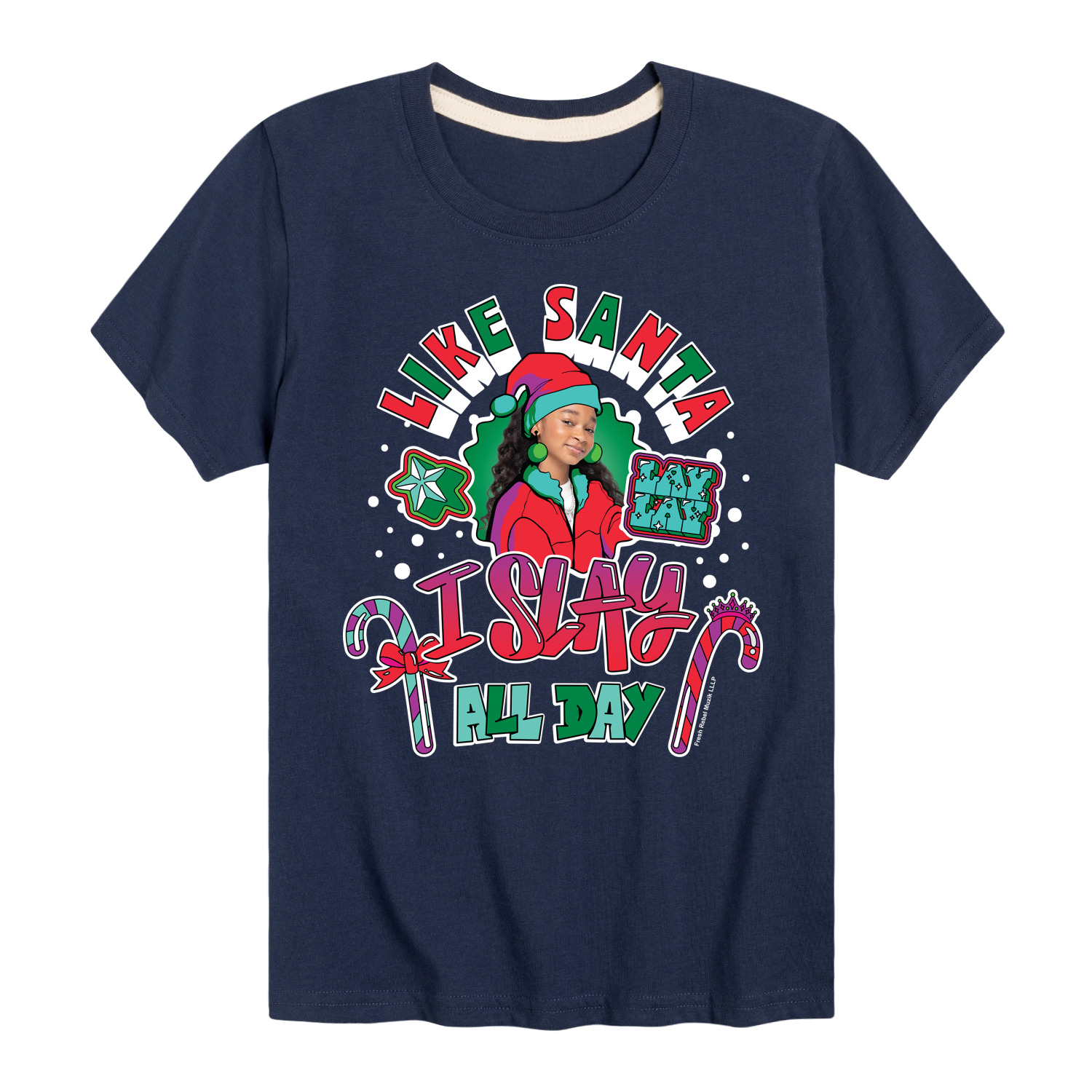 Lay Lay - I Slay All Day - Toddler And Youth Short Sleeve Graphic T ...