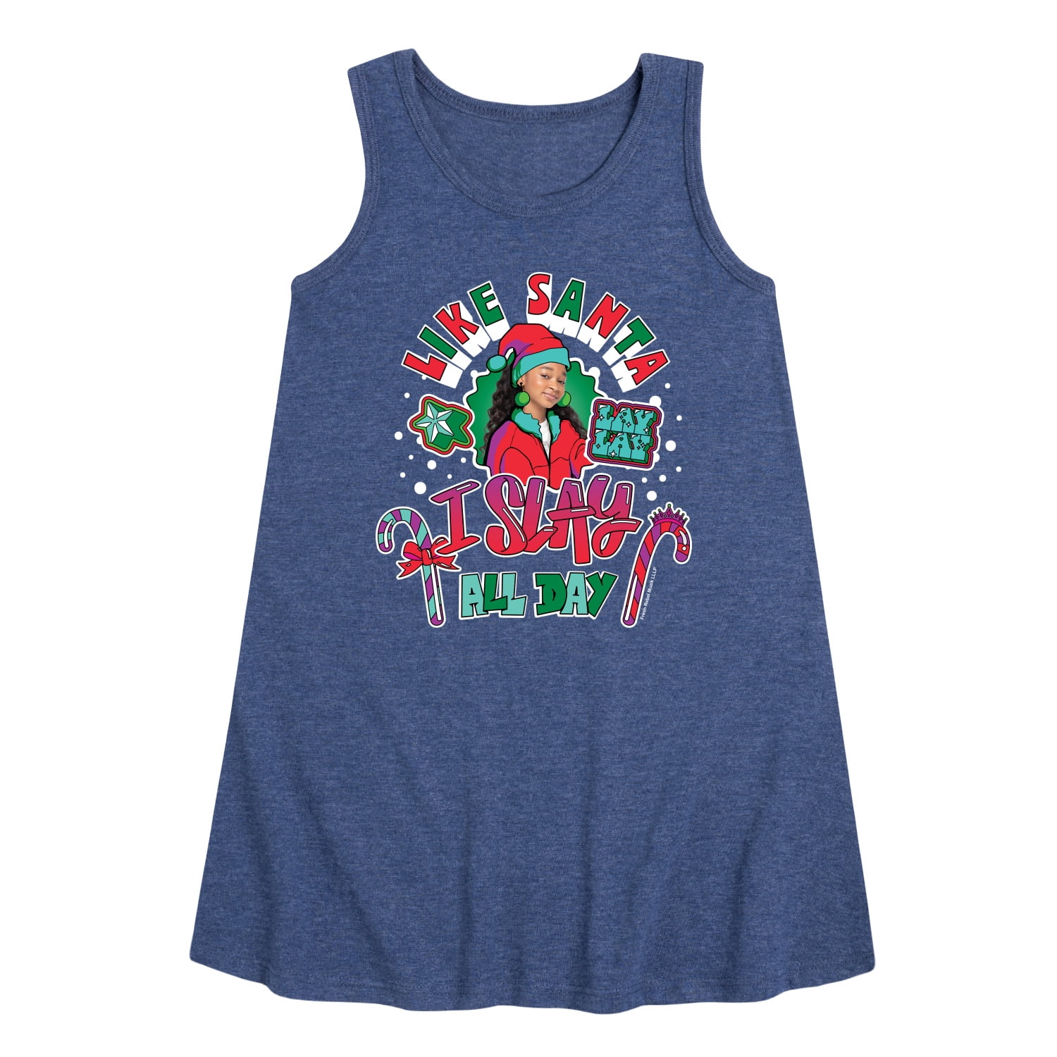 Lay Lay - I Slay All Day - Toddler and Youth Girls A-line Dress ...