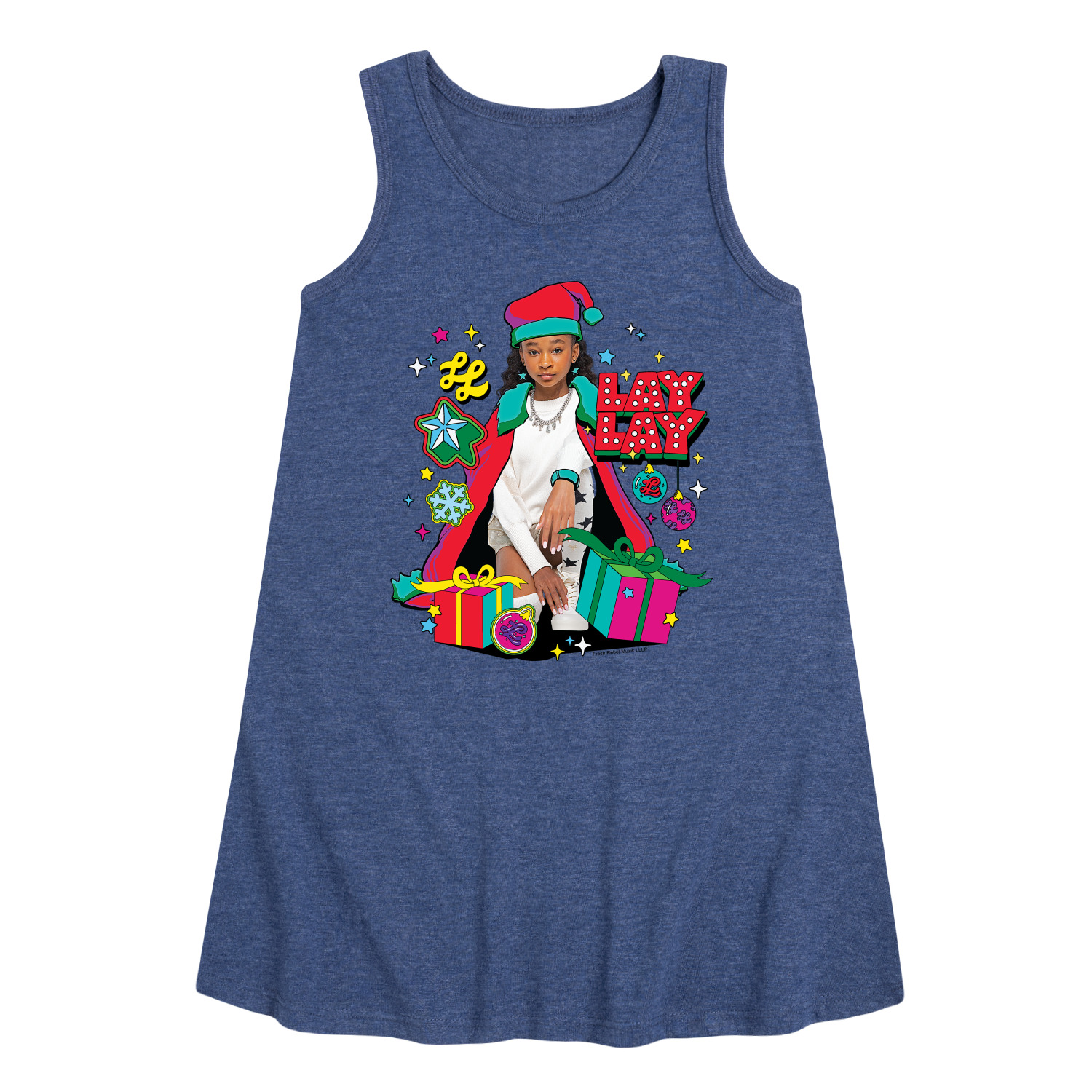 Lay Lay Lay Lay Presents - Toddler and Youth Girls A-line Dress ...