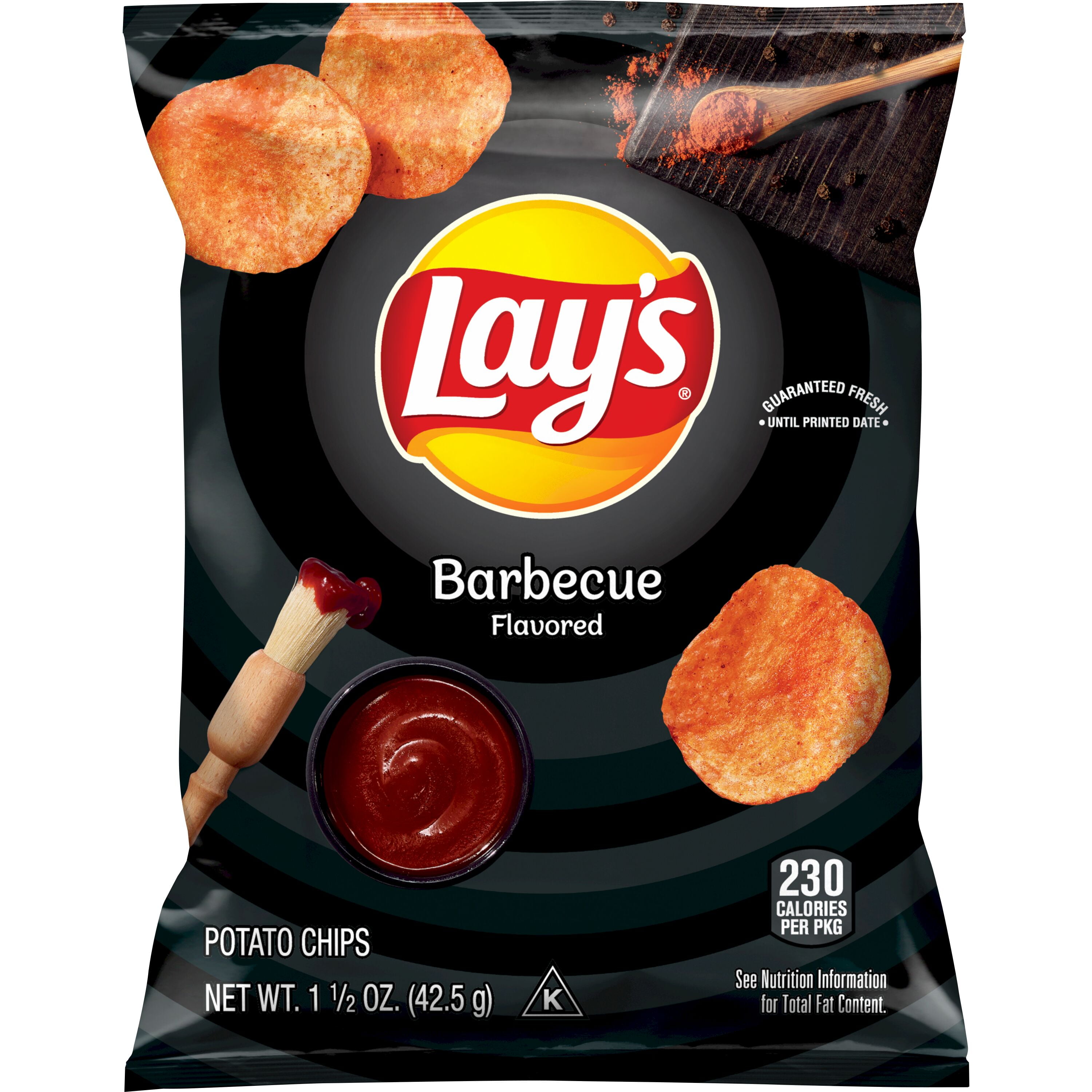 Lay's® Barbecue Flavored Potato Chips Snack Chips 1.5 oz. Bag - Walmart.com