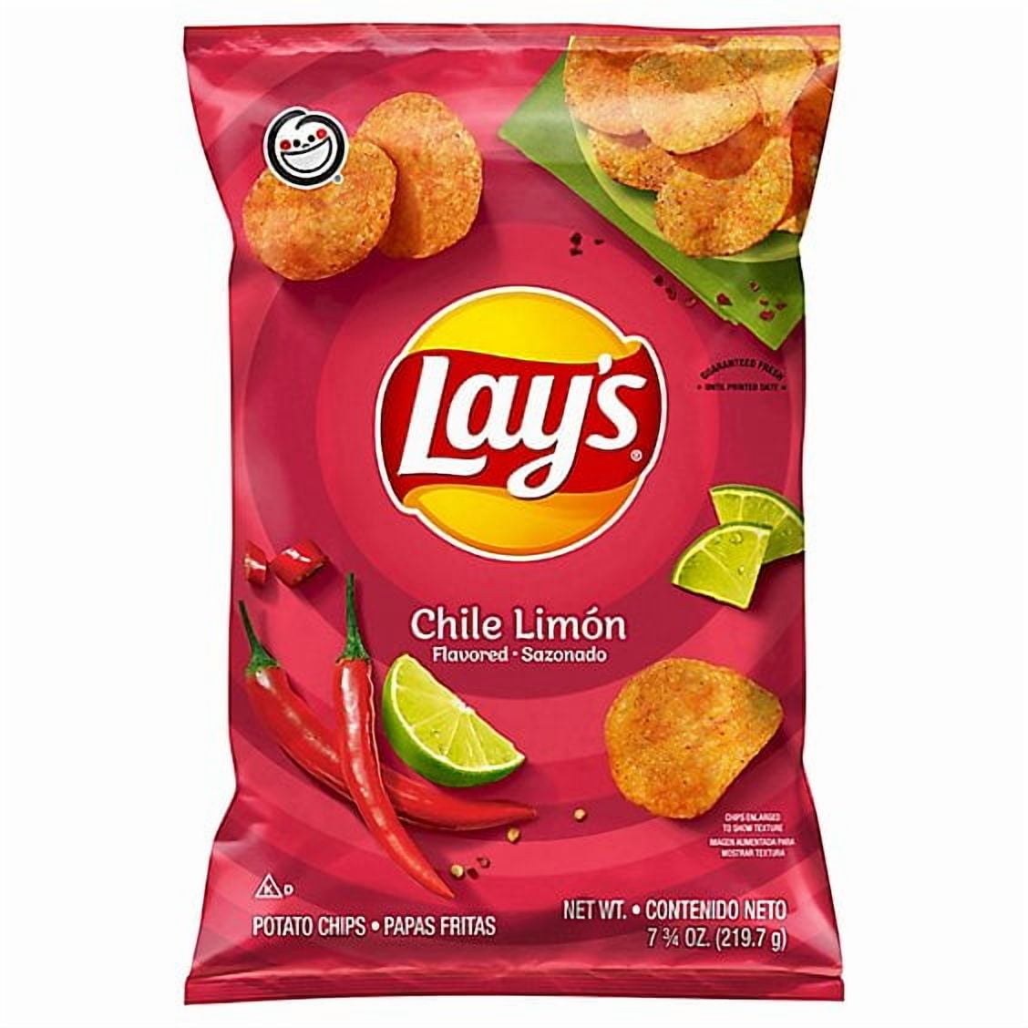 Lays Potato Chips Chile Limon - 7.75 Oz - Walmart.com